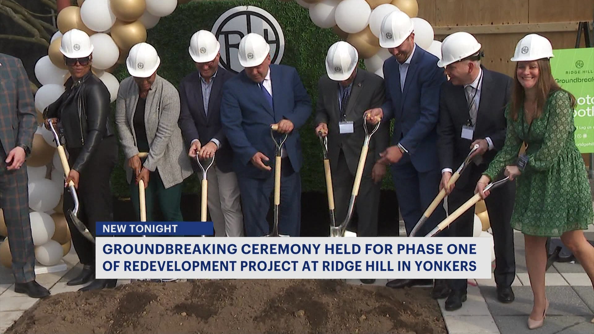 Groundbreaking held for phase one of redevelopment project at Ridge ...