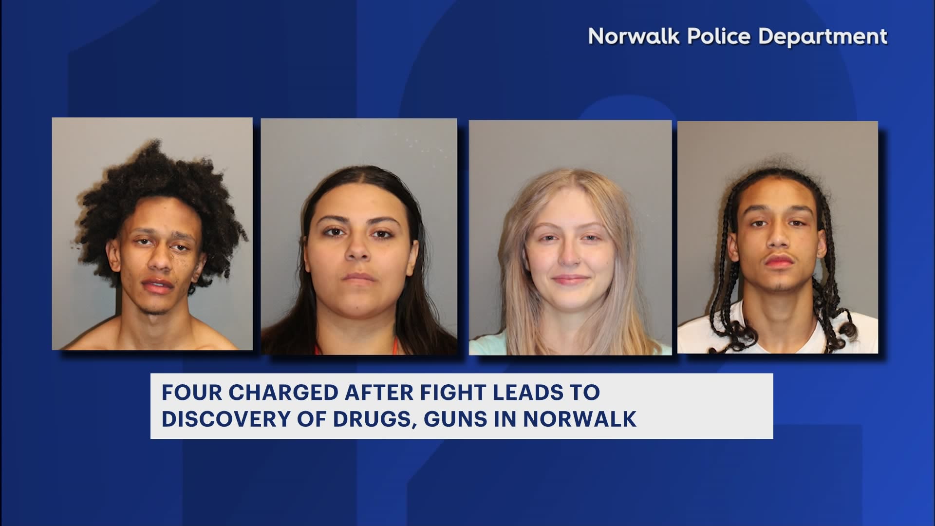 Norwalk police: Parking lot fight at SOHO Bar leads to gun, drug arrests