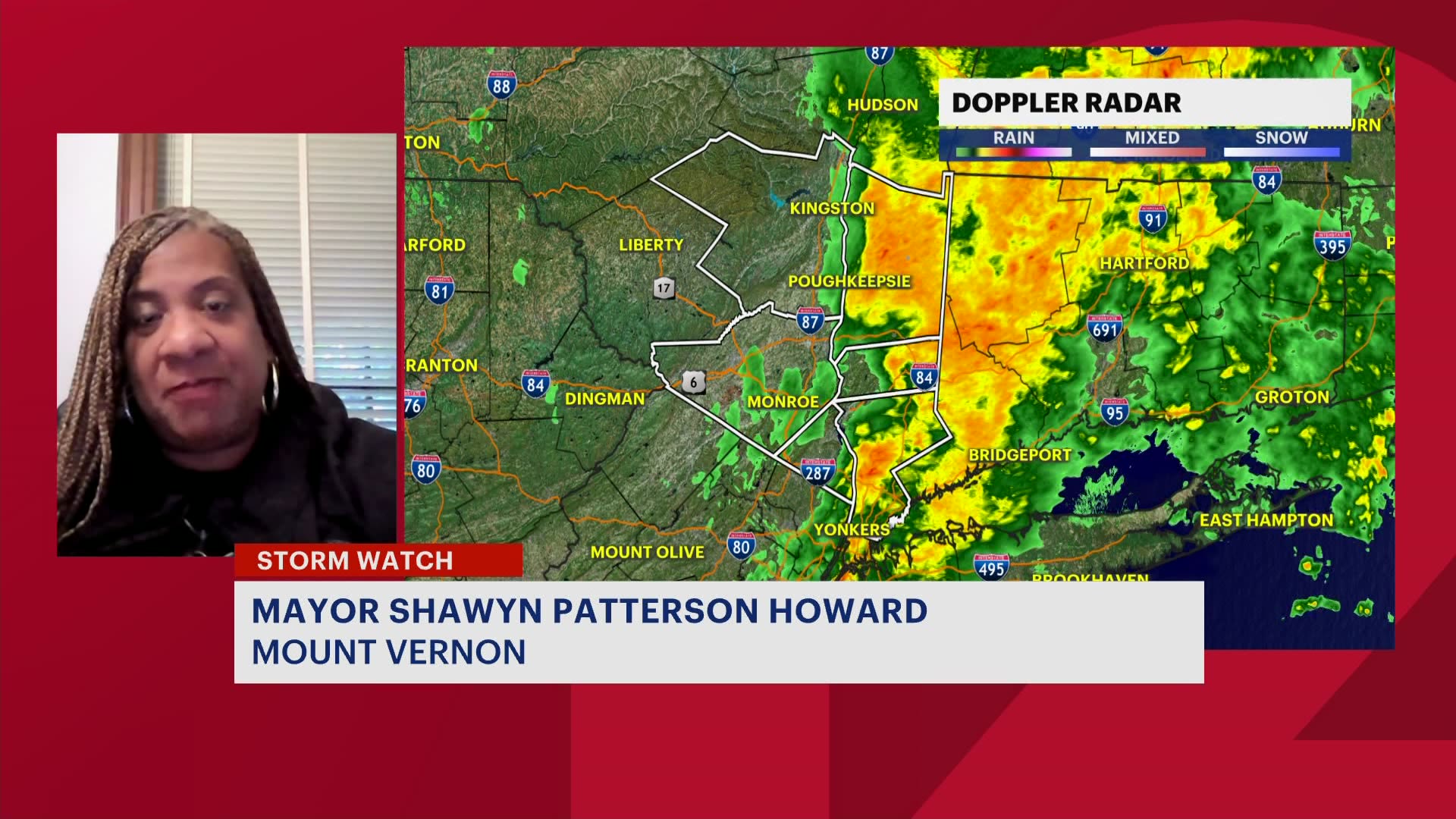 ZOOM: Mount Vernon Mayor Shawyn Patterson-Howard on storm conditions