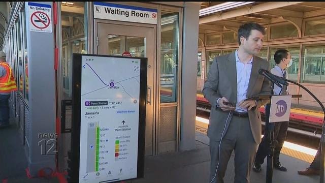 LIRR app helps riders see how busy train cars are before boarding