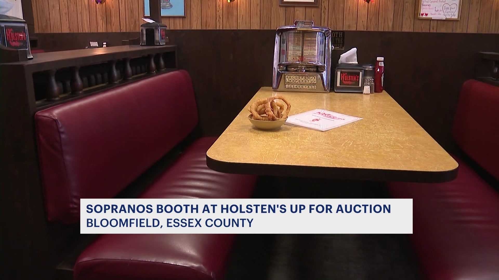 ‘Soprano’s’ booth at Holsten’s now auctioning for over $60,000