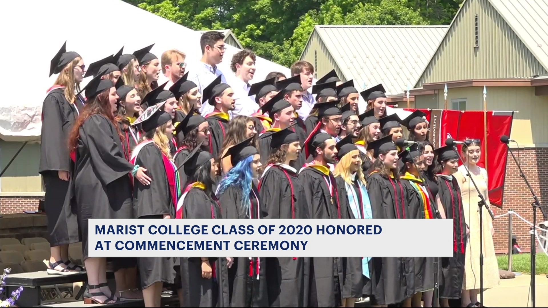 News 12 | Westchester | Marist College class of 2020 holds graduation ...
