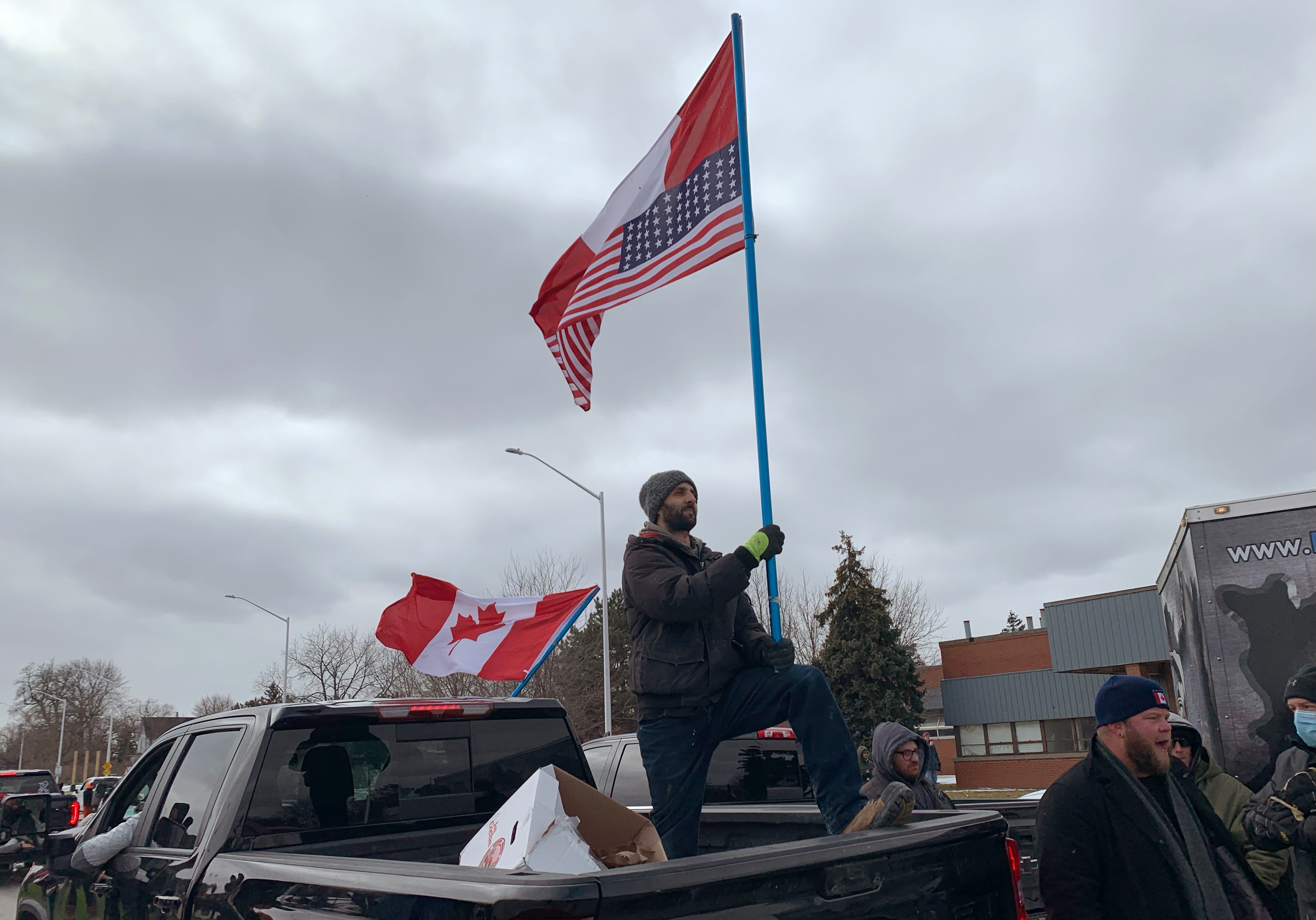 Blockades on Canada-US border continue, protests swell
