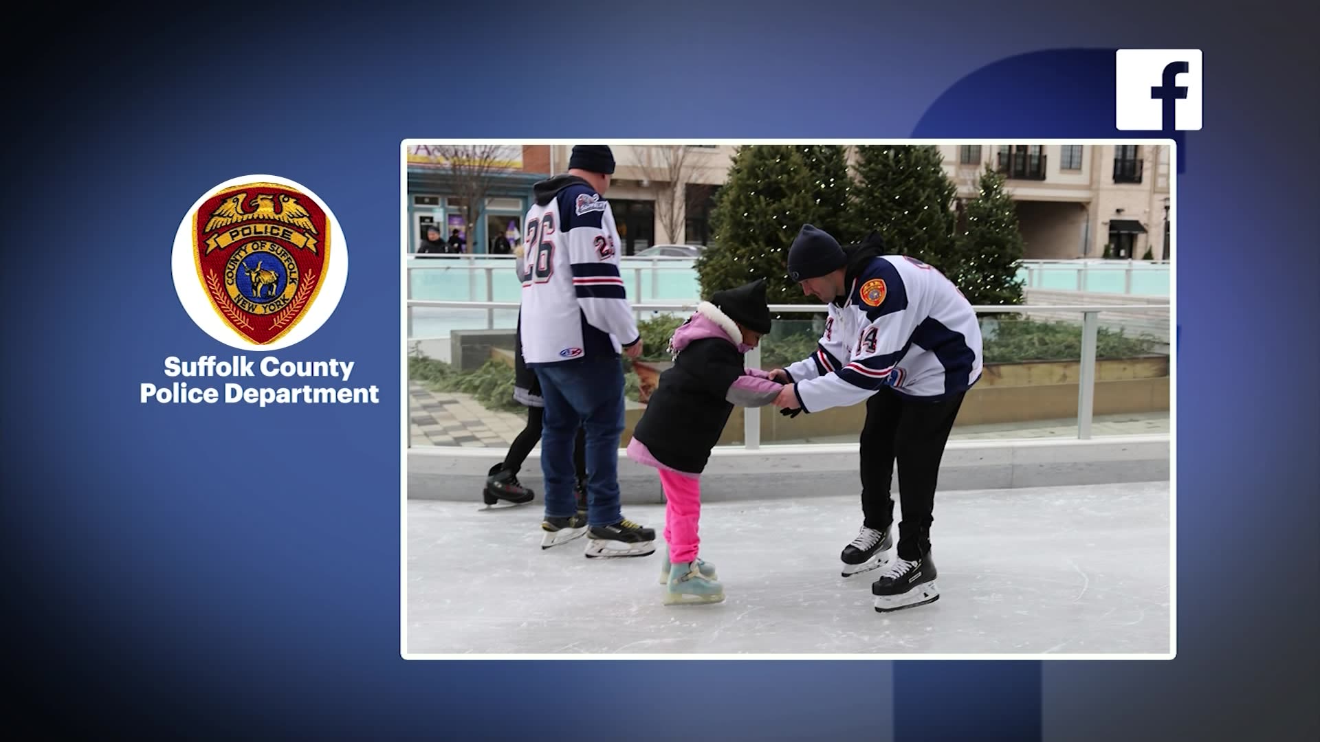 Skate With a Cop: Suffolk police and Huntington join forces on the ice