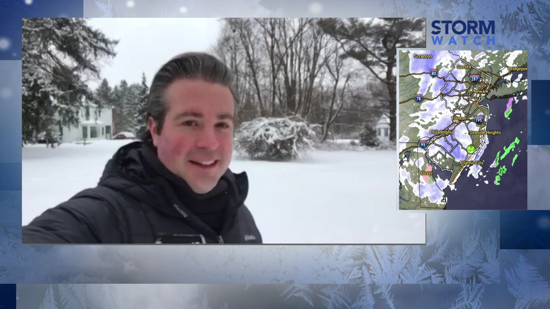 Nor'easter 2021: Conditions in Mercer County with Alex Zdan