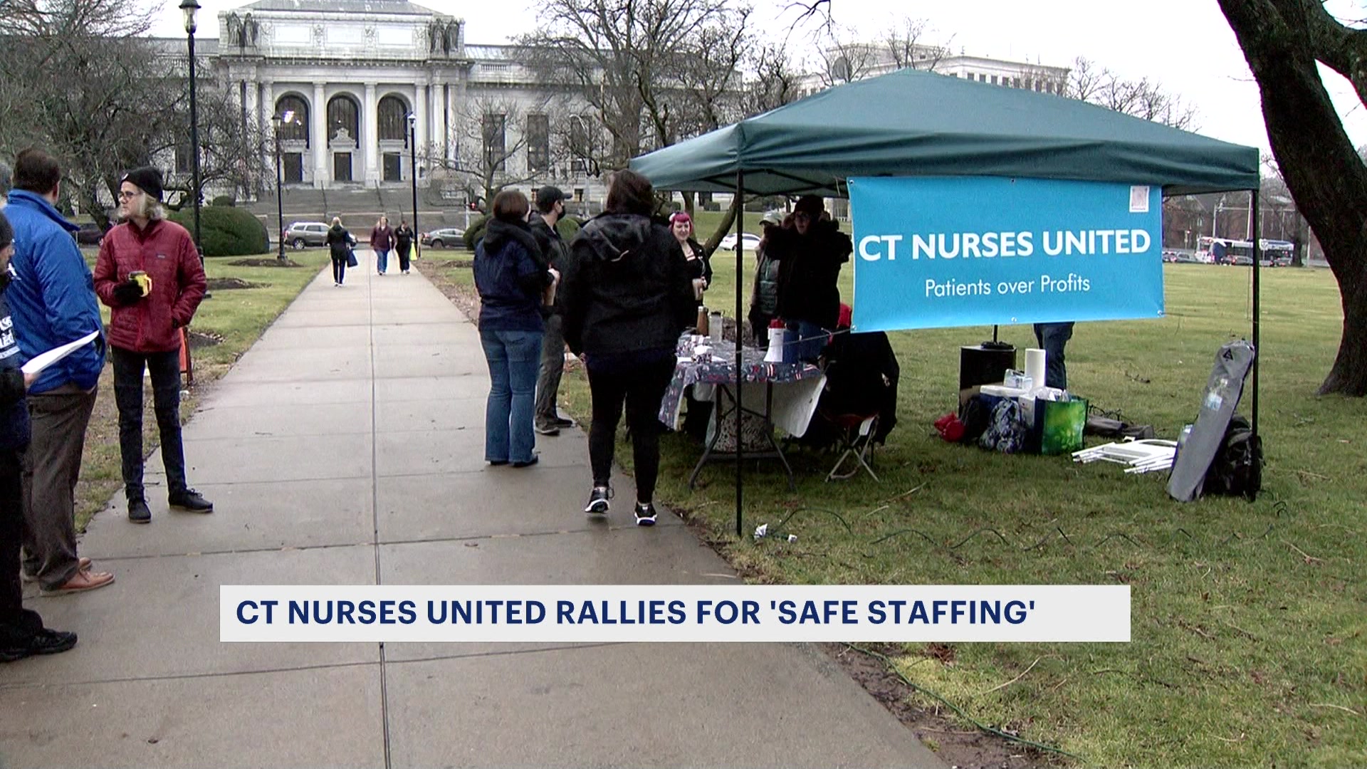 News 12 | Brooklyn | Nurses Gather At State Capitol To Fight For Safe ...