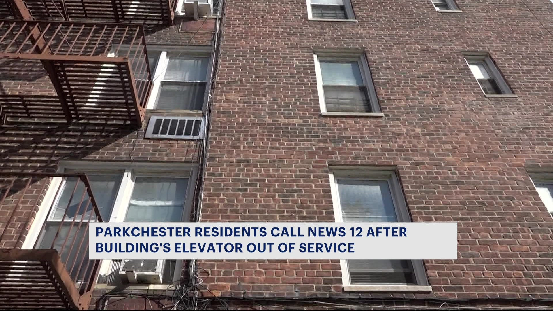 Out-of-service elevator irritates tenants in Parkchester apartment building