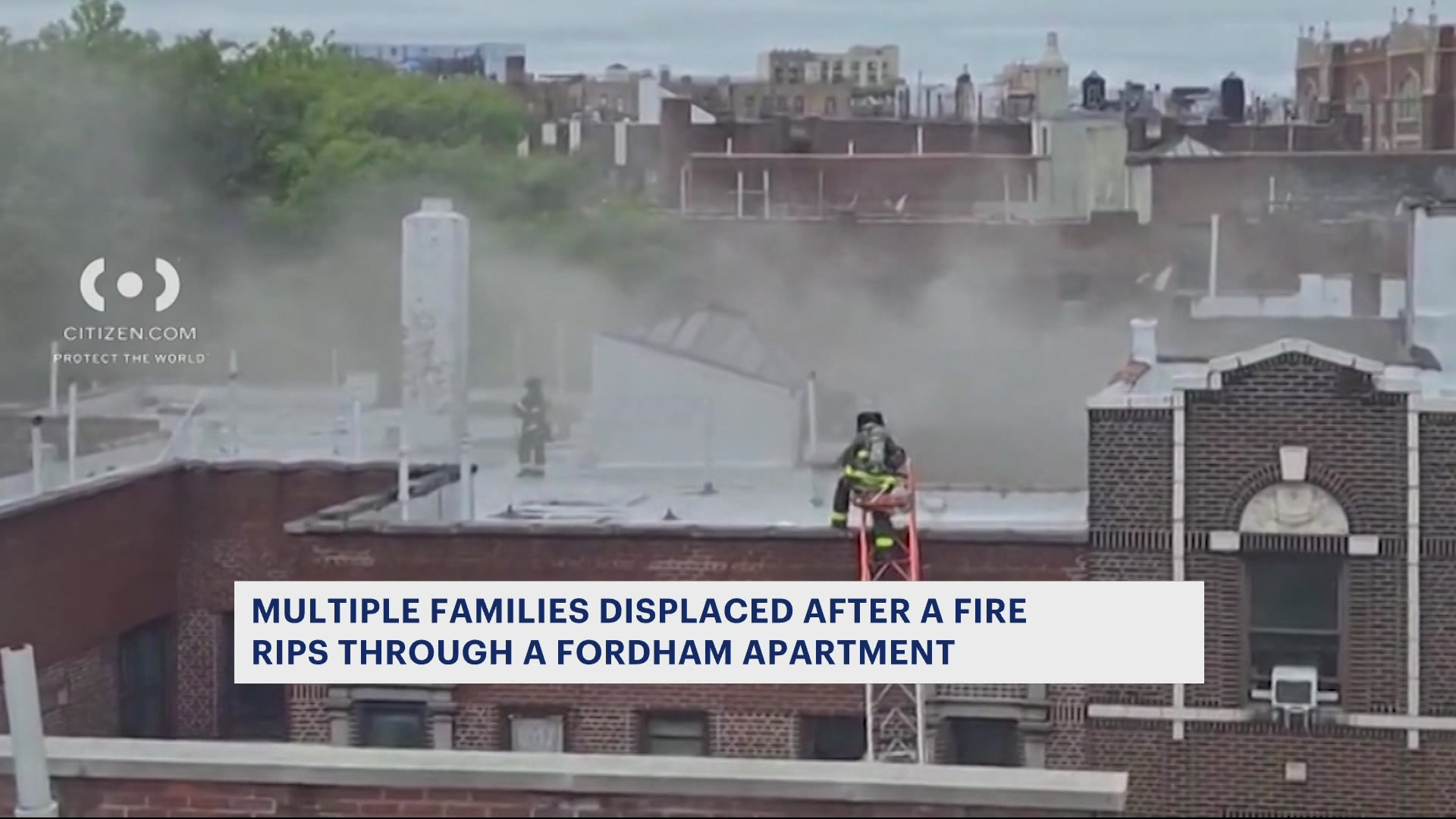 News 12 | Bronx | Fire Rips Through Apartment Building In Fordham 4 ...
