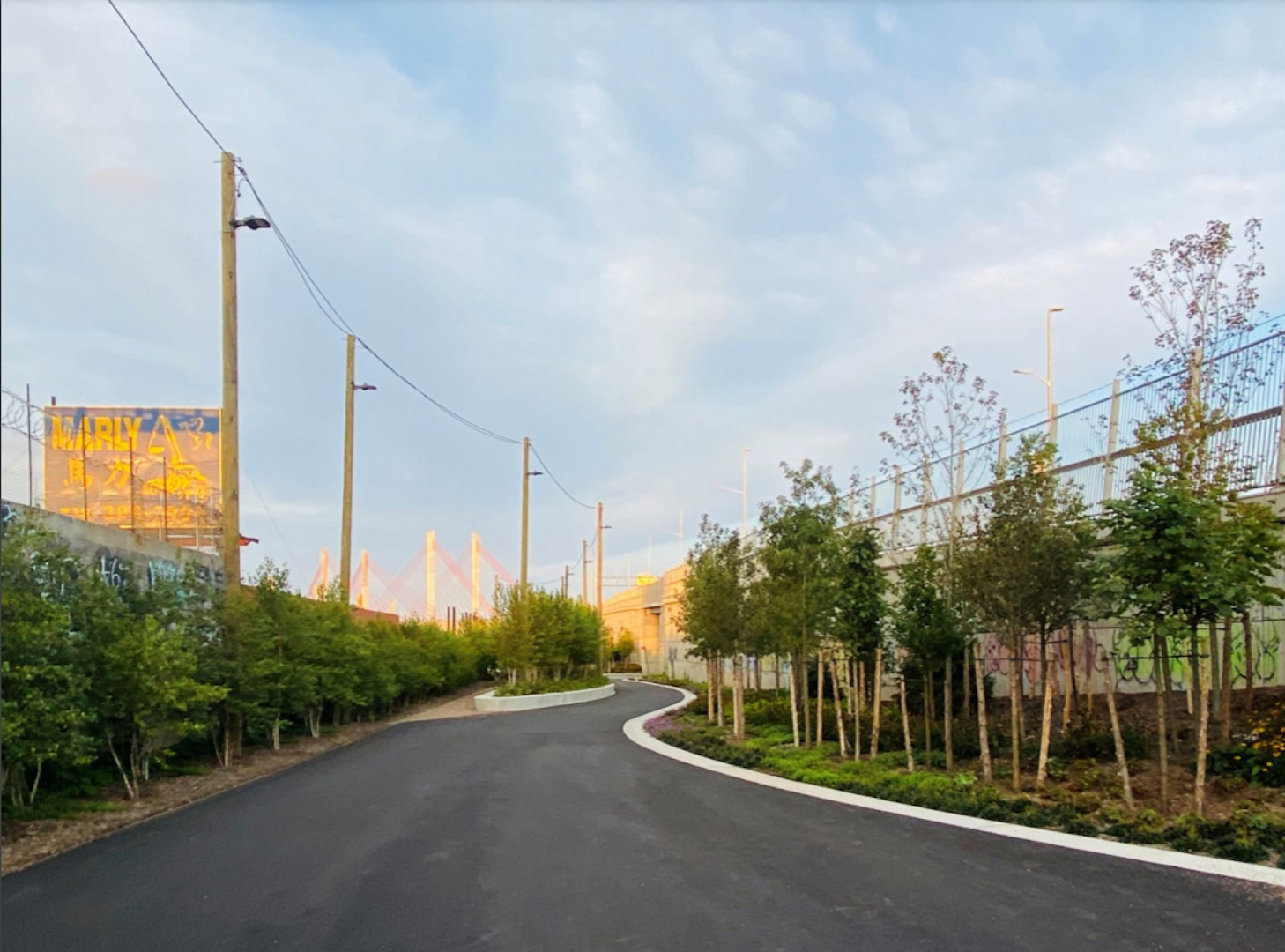 Under the K Bridge Park in Greenpoint officially open for visitors to enjoy