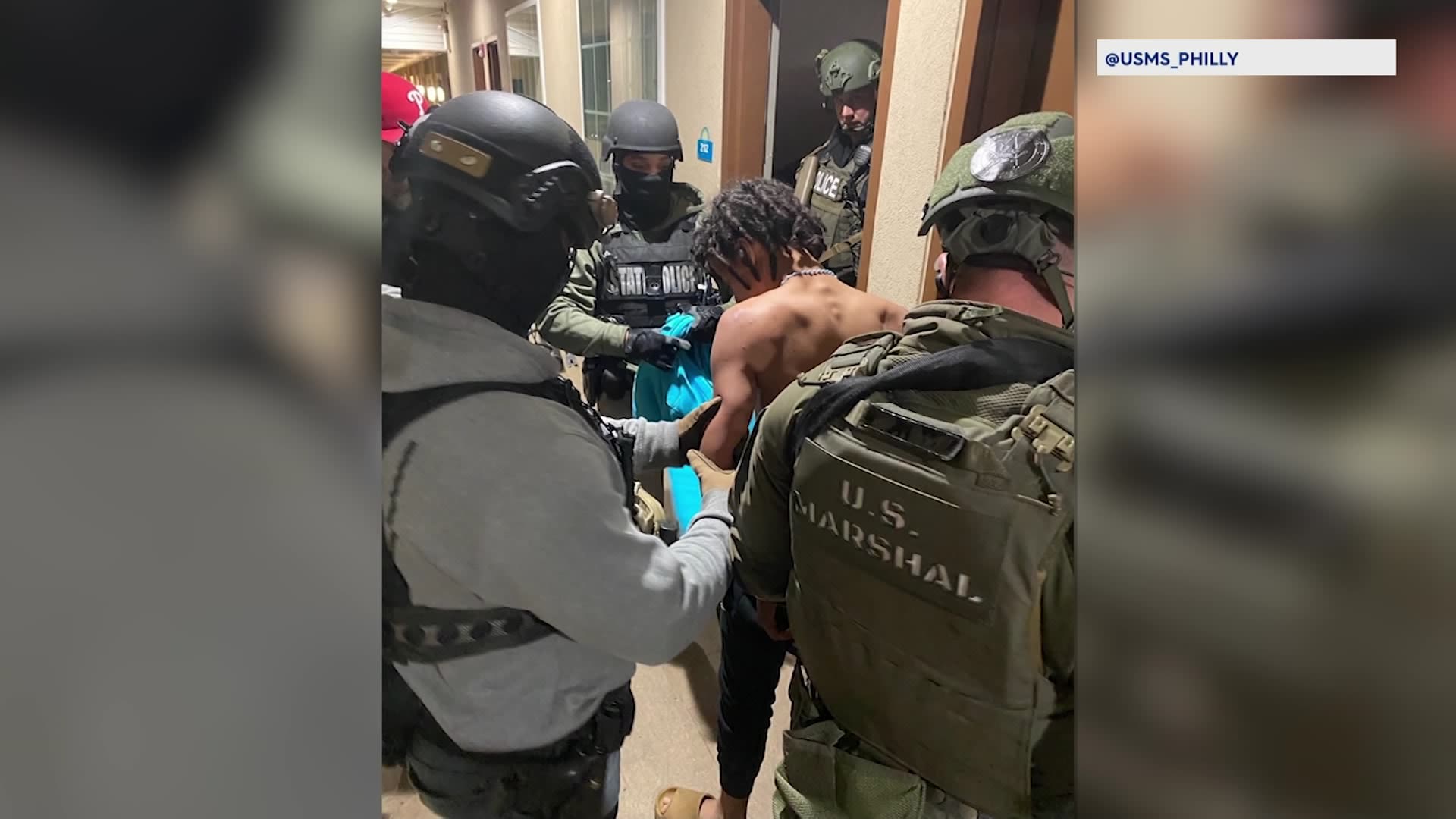 NJ man arrested in airport parking garage shooting that killed 1 Philadelphia officer, wounded 2nd