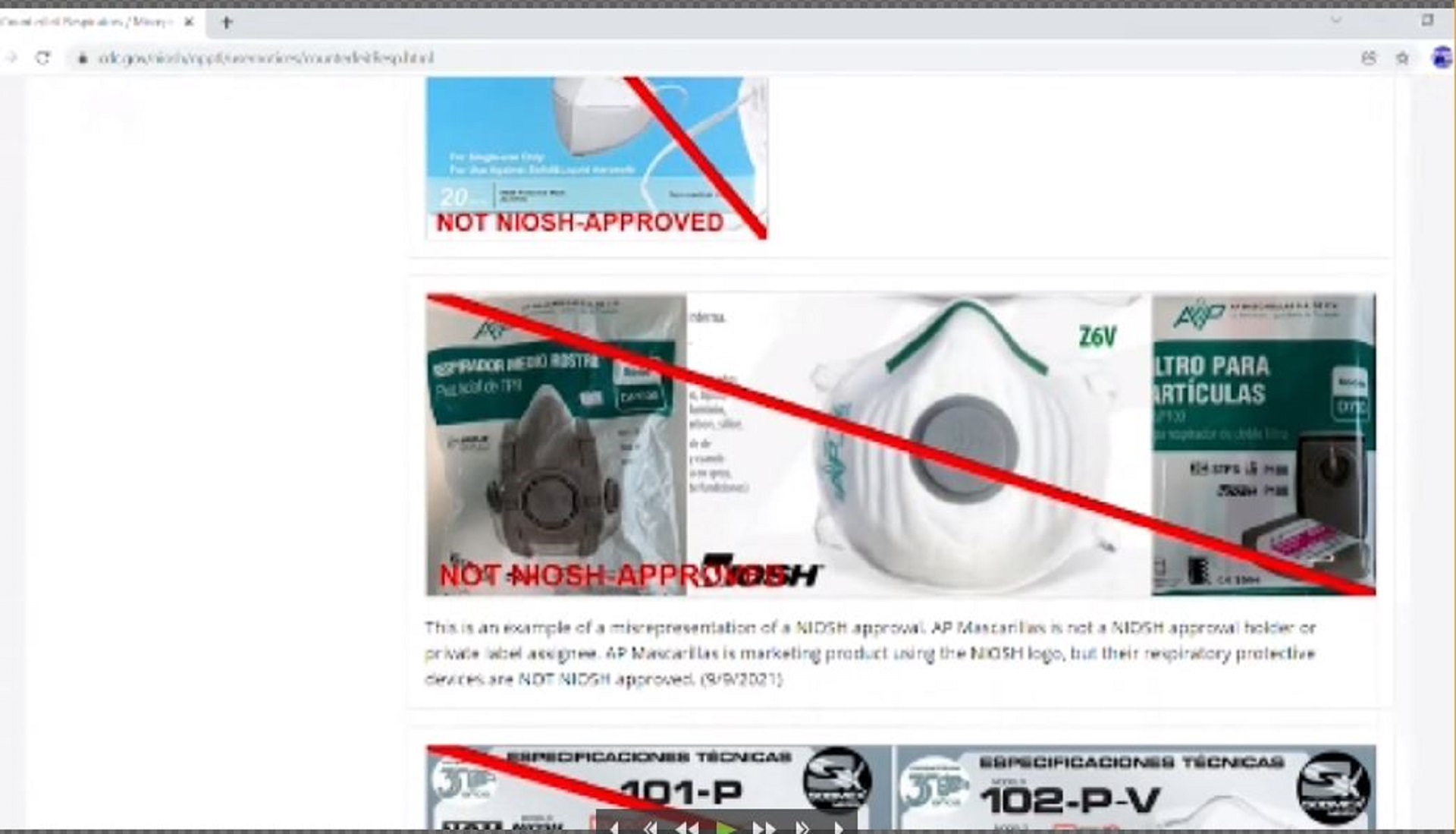Officials issue warning about potential counterfeit N95, KN95 masks on ...