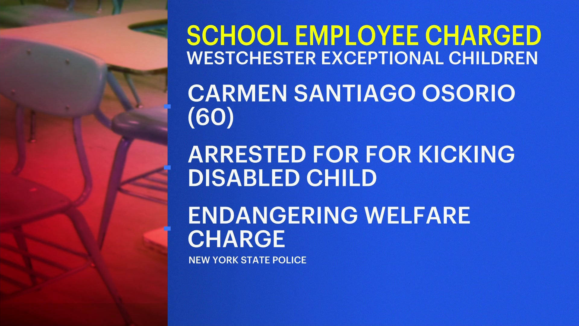 News 12 | Hudson Valley | State Police School Employee Accused Of ...
