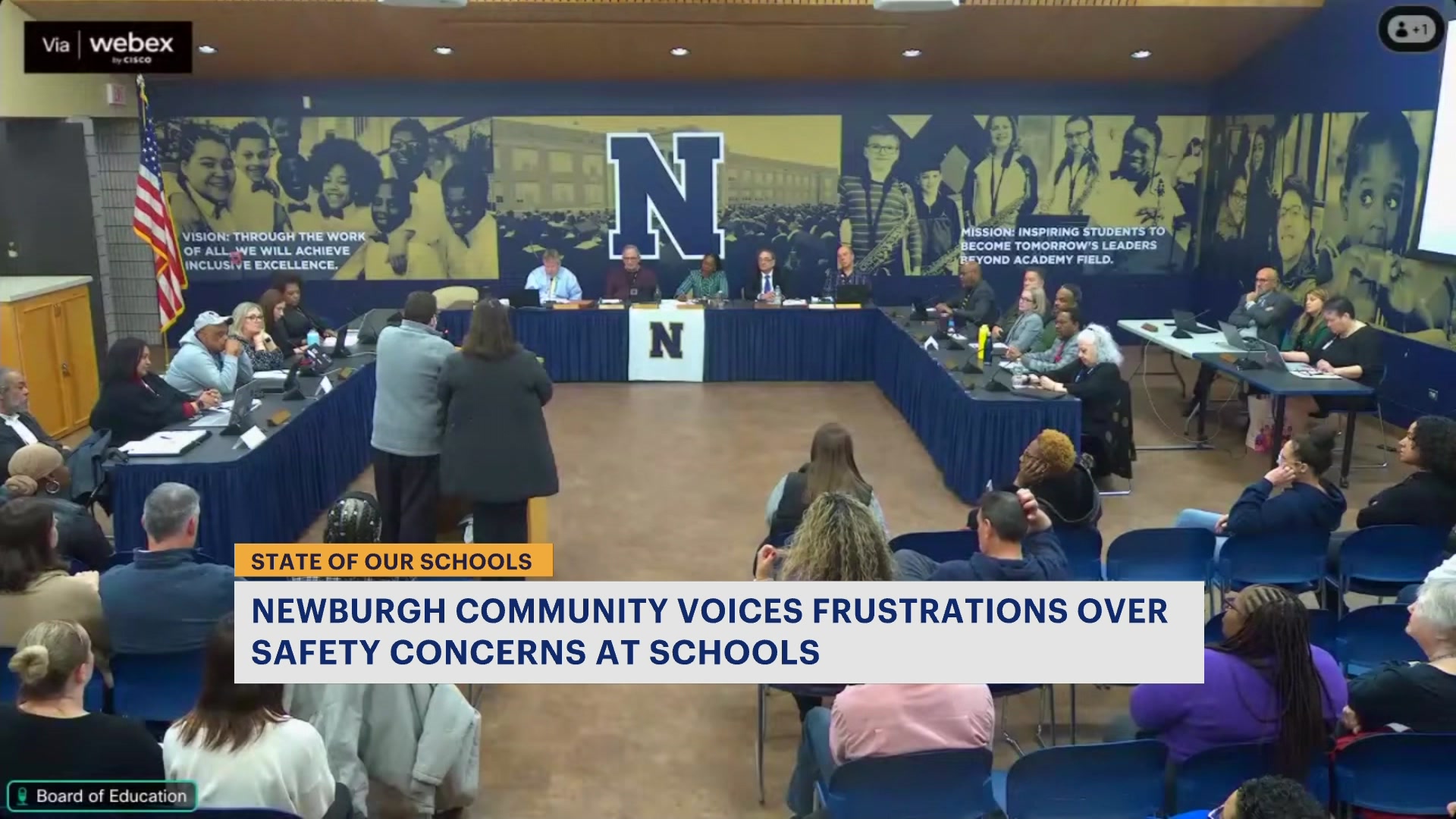 News 12 | Hudson Valley | Newburgh Parents Students Express Safety ...