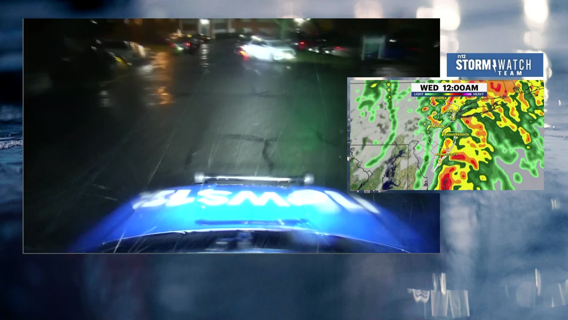 Tracking the storm: News 12’s Naomi Yane checks on conditions in ...