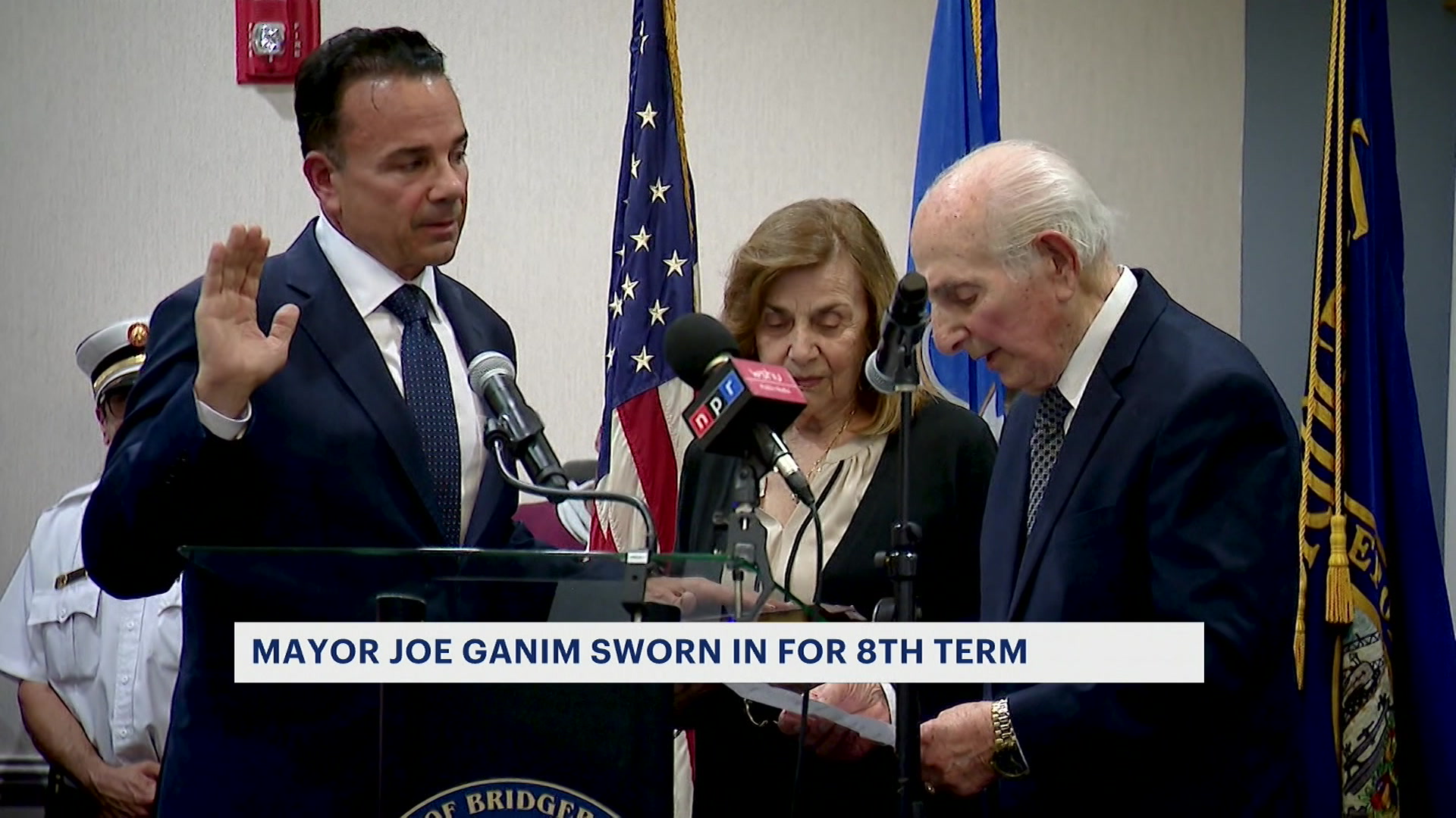 Ganim sworn in as Bridgeport mayor for 8th term