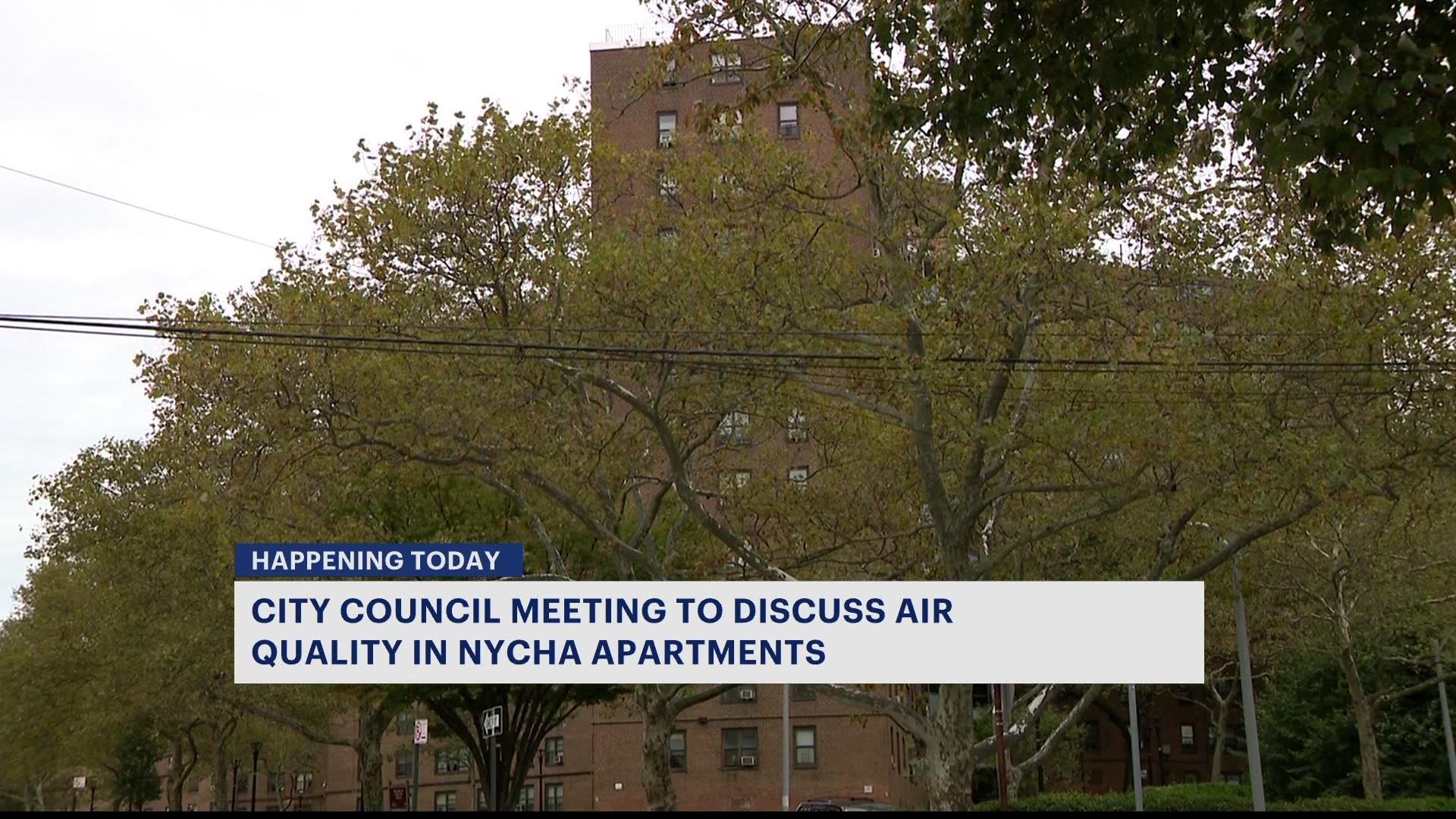 City officials address NYCHA apartments air quality during hearing today