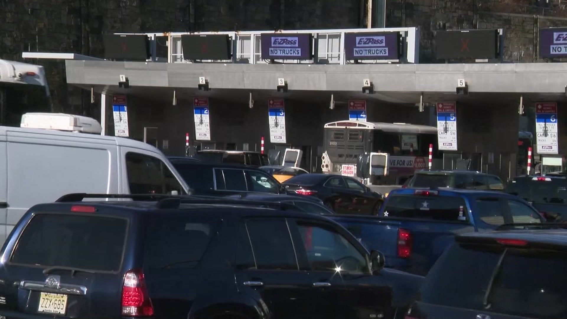 Cashless tolls coming to Hudson River crossings in NJ