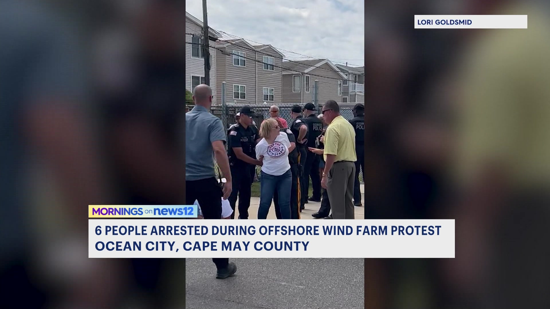 Police: 6 arrested during offshore wind farm protest in Ocean City