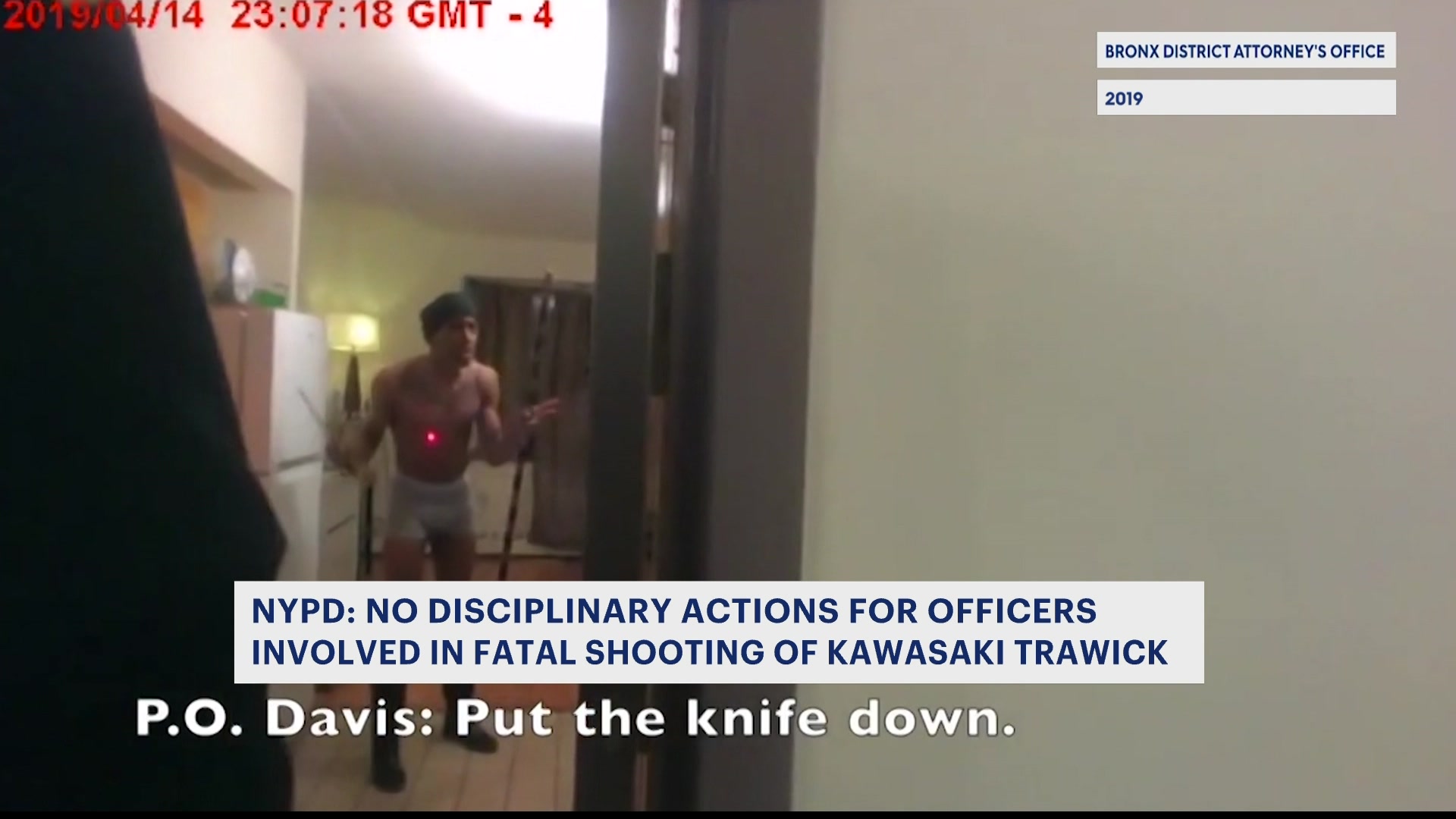 NYPD: No disciplinary action for officers involved in 2019 fatal ...