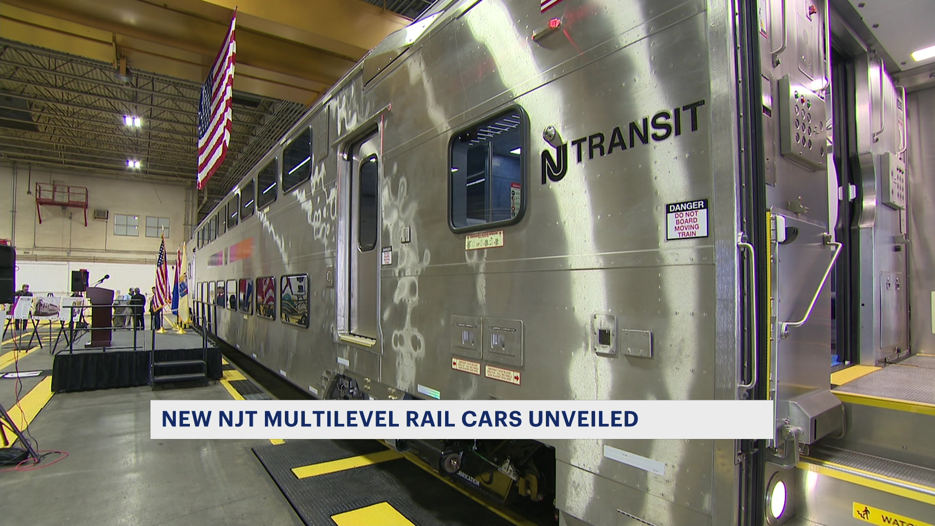 NJ Transit unveils plans for new multilevel rail cars by mid-2025