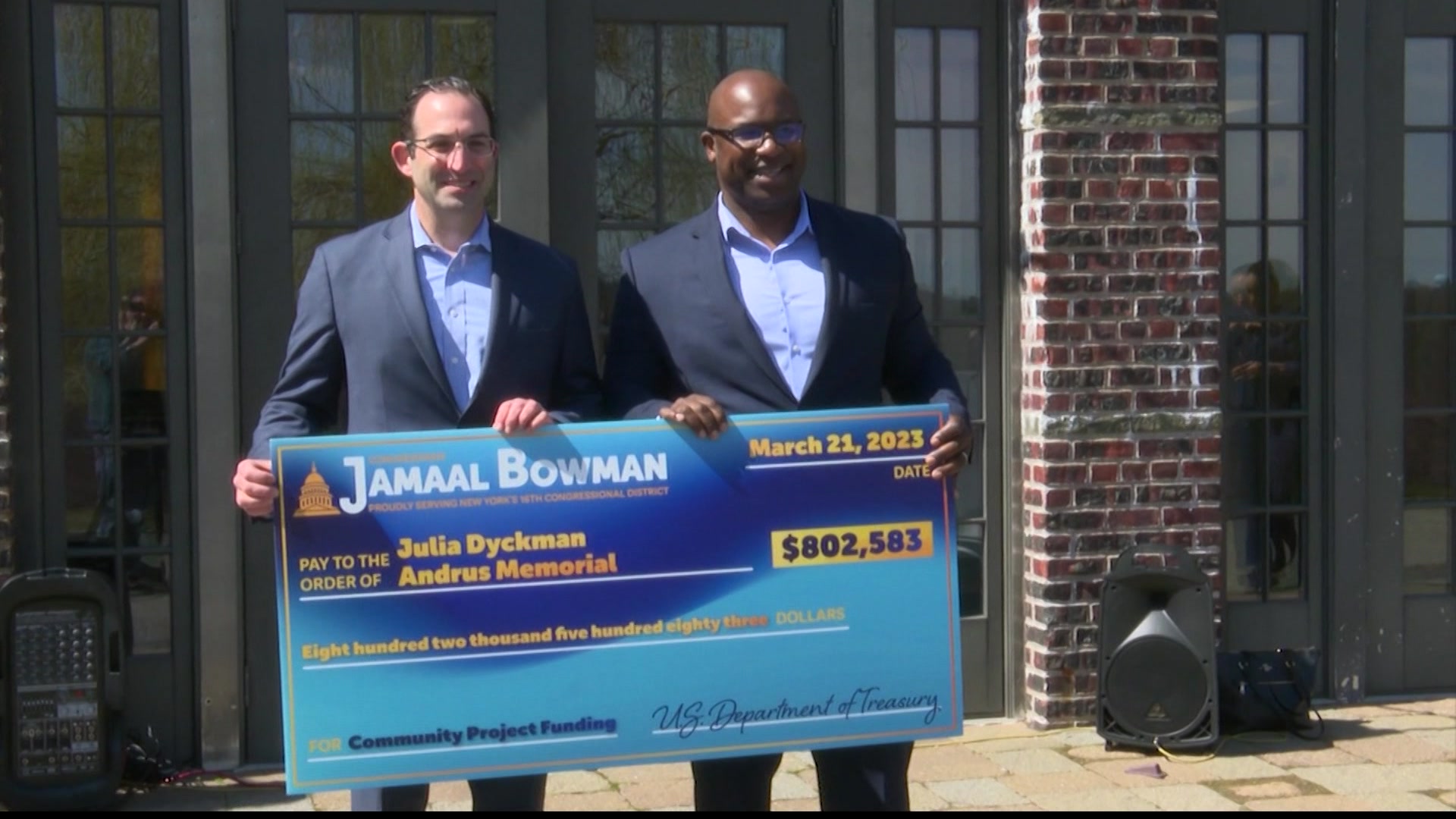 News 12 | Westchester | Rep Bowman Announces 20 Million In Funding For ...