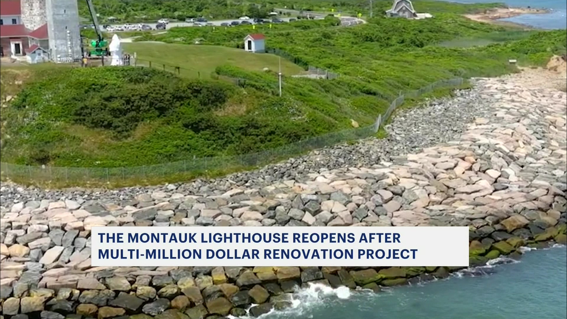 News 12 | Long Island | Renovated Montauk Lighthouse unveiled following ...