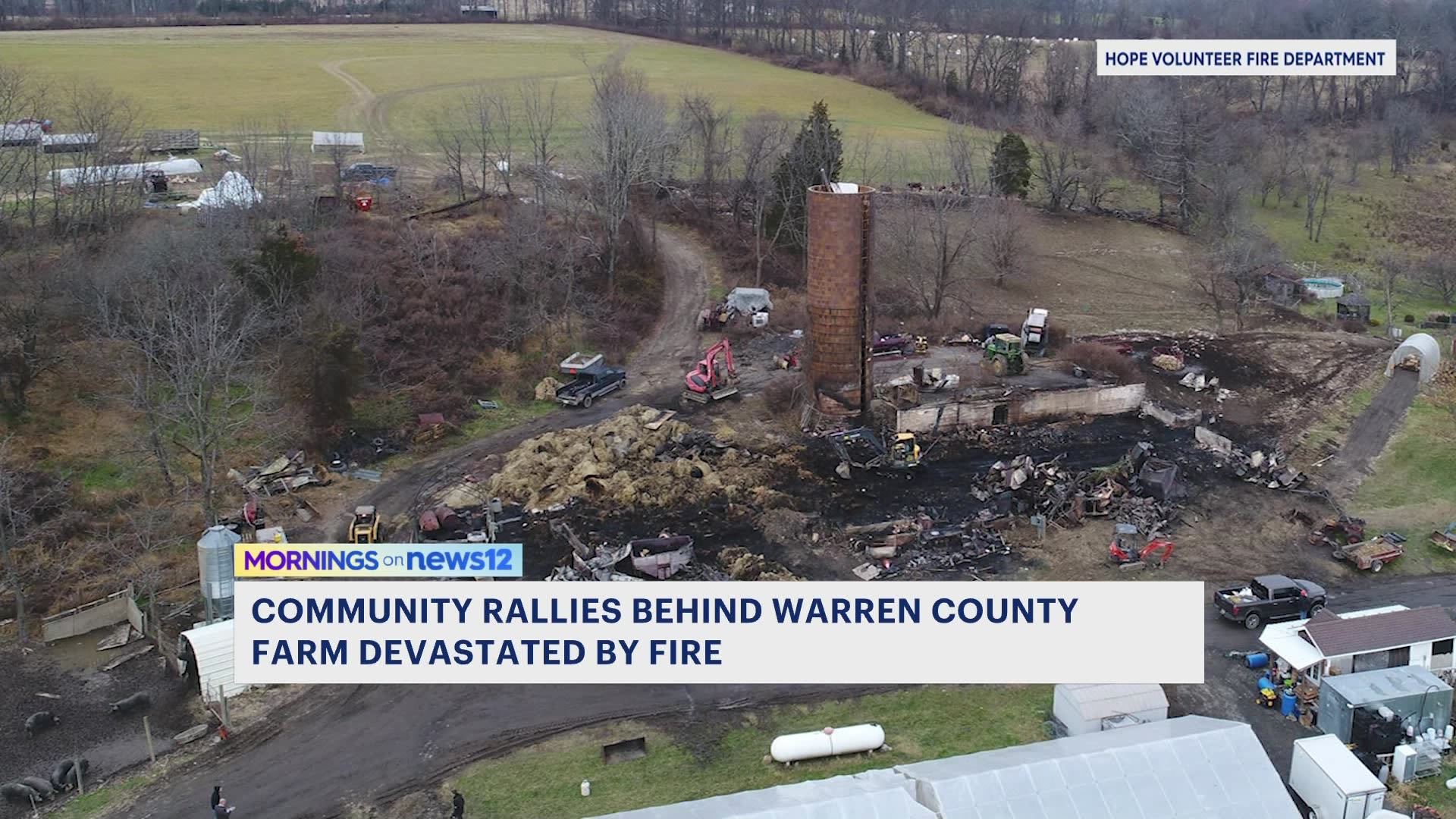 Community rallies behind Warren County farm destroyed by fire
