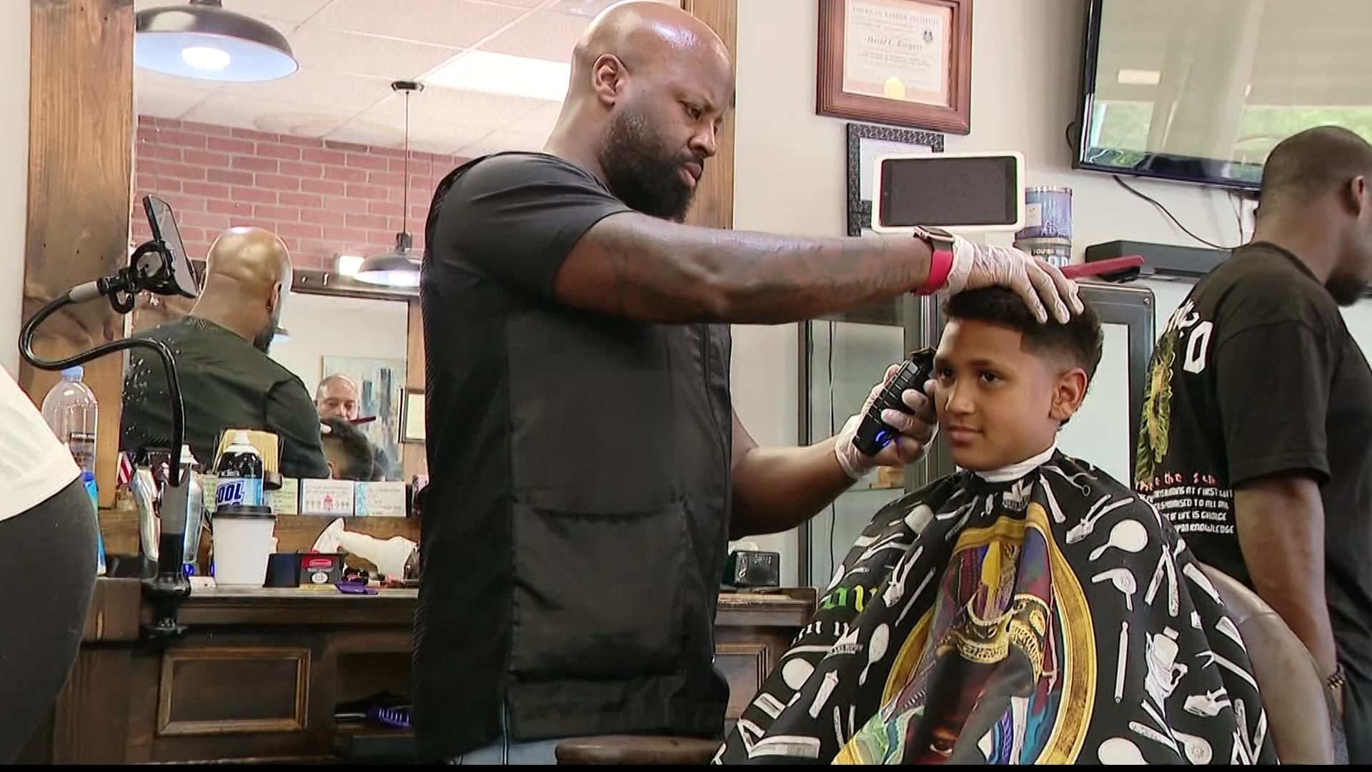 A cut above the rest: Huntington Station barber shop gives kids free ...