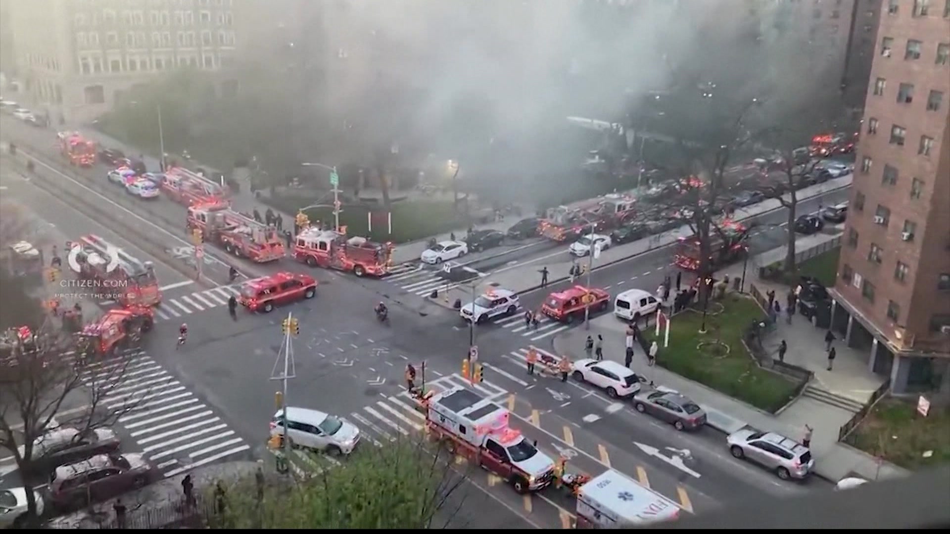 News 12 | Long Island | 12 People Recovering After Fire Fills Nycha ...