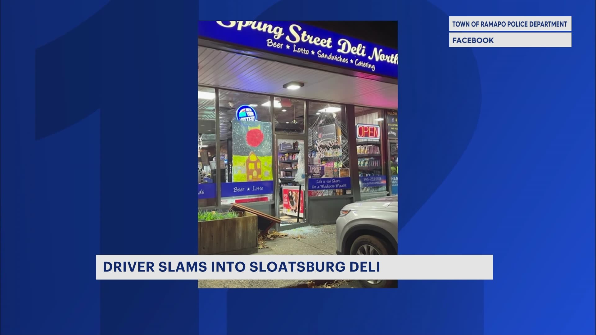 Police: 70-year-old driver slammed into deli in Sloatsburg Police: 70-year-old driver slammed into deli in Sloatsburg
