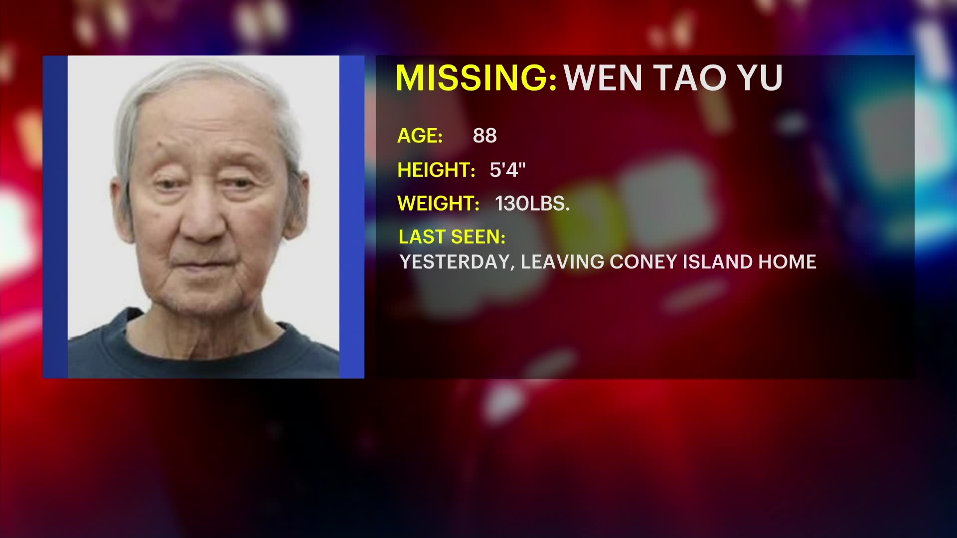 Police Seek Publics Help Finding Missing 88 Year Old Coney Island Man