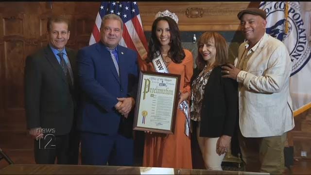 News 12 | Long Island | Yonkers Native Crowned Miss New York Teen Usa ...