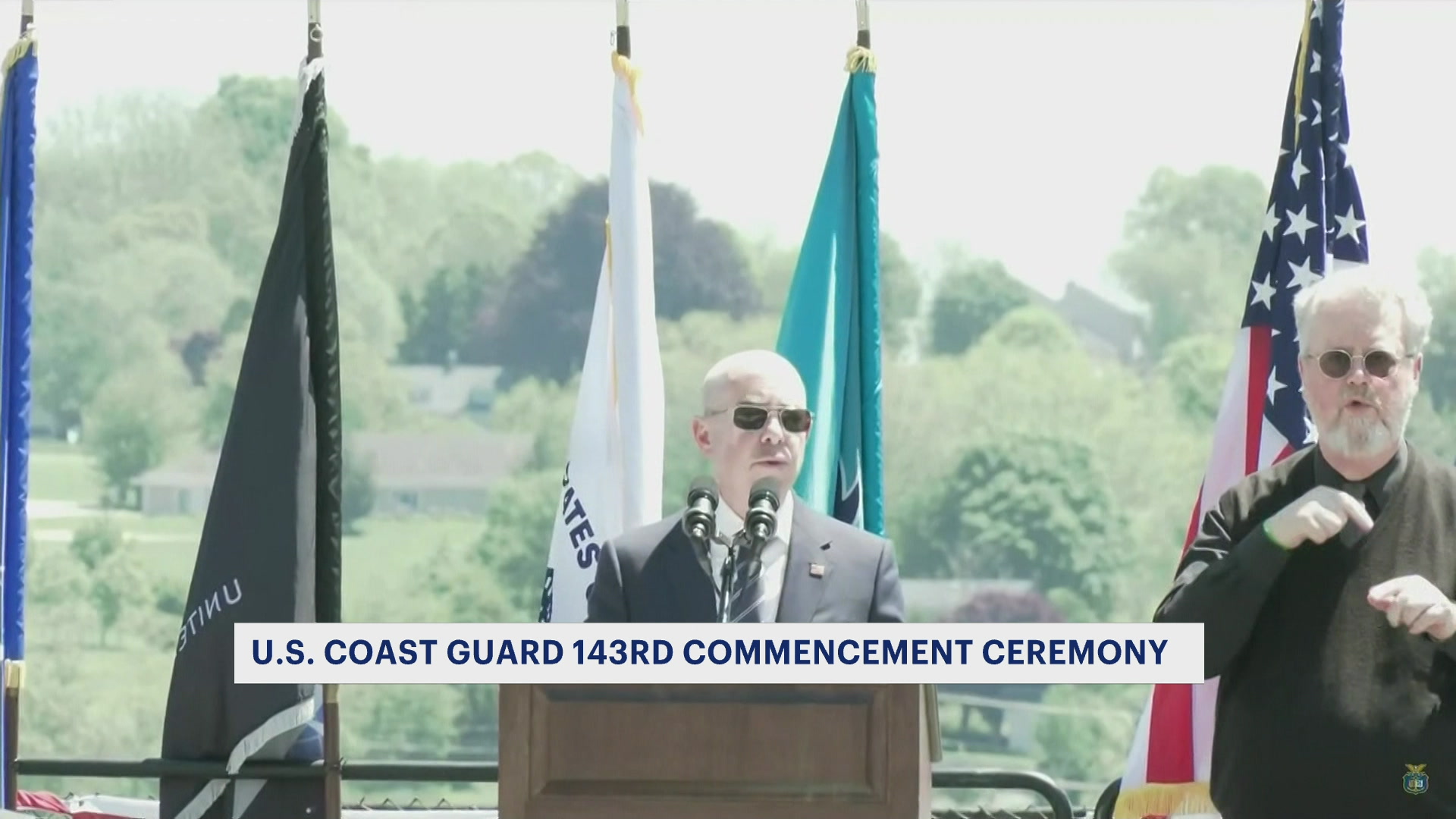 US Coast Guard Academy holds 143rd commencement ceremony