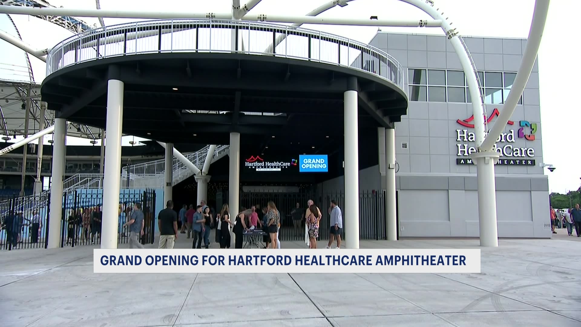Bridgeport's brand new Hartford HealthCare Amphitheater hosts grand ...