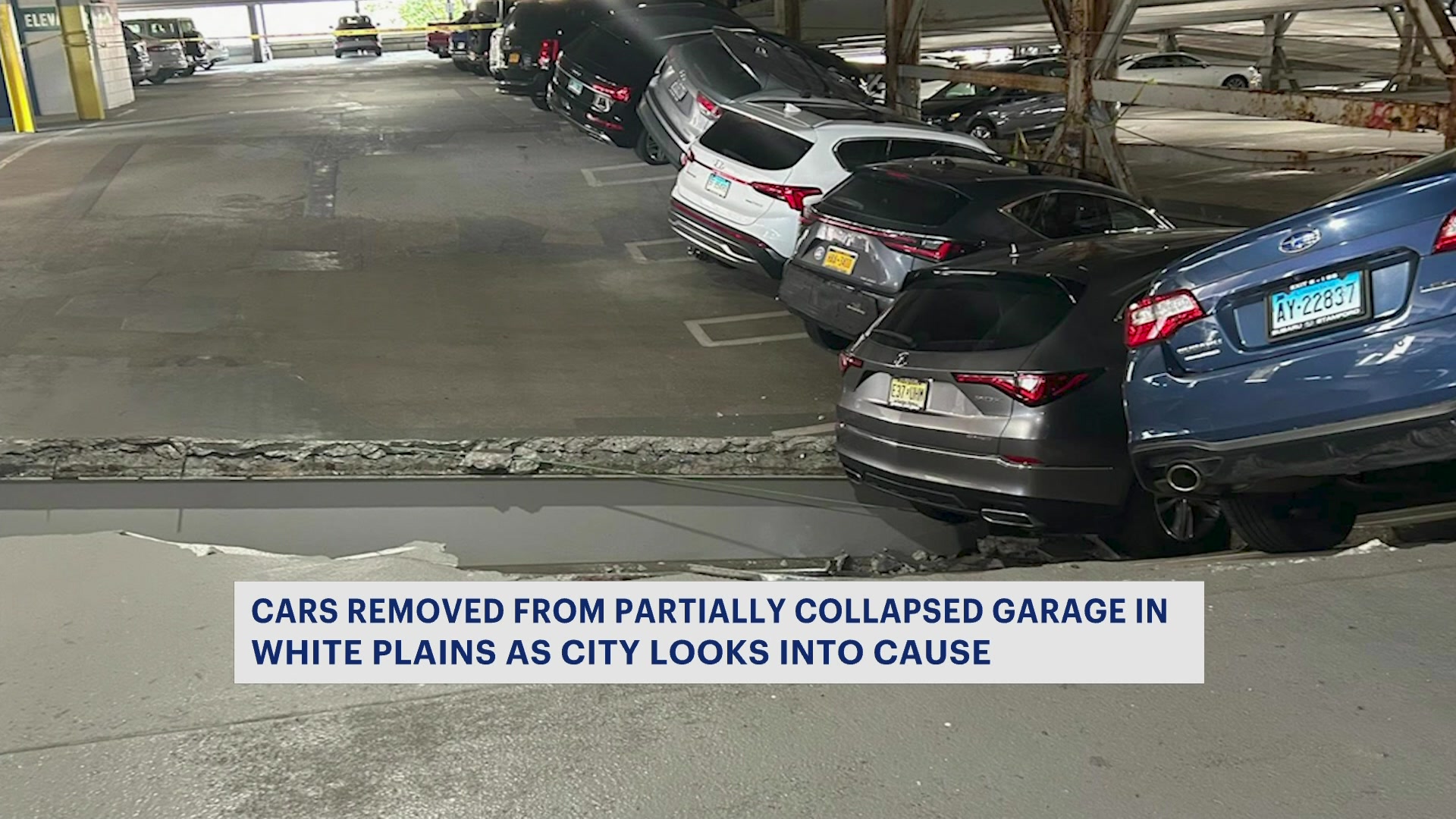 News 12 | Westchester | Update On Partial Collapse Inside Parking ...