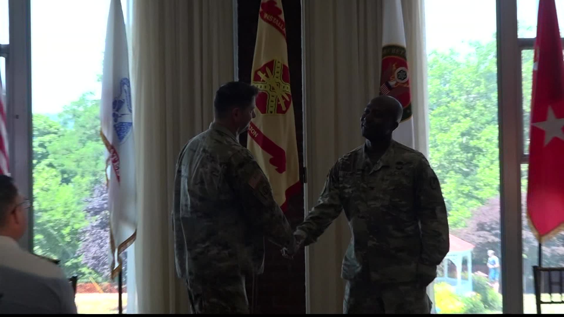 US Army gathers for change of commander ceremony Tuesday