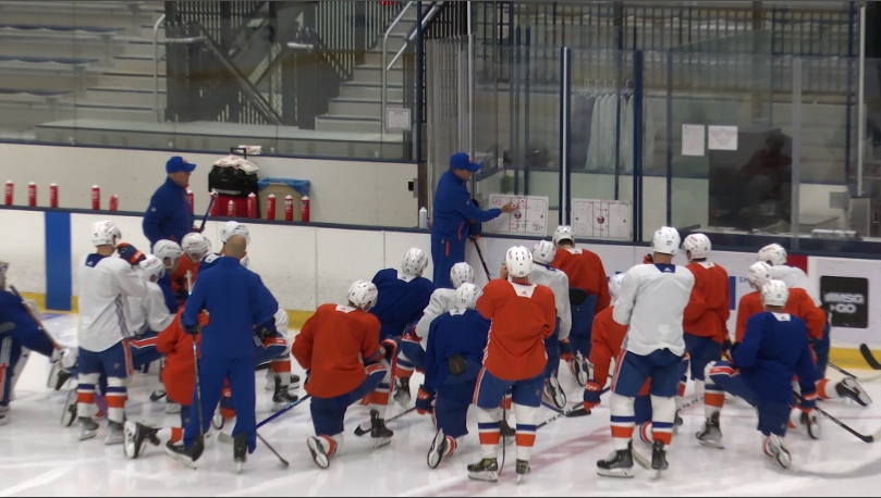 Islanders open training camp at Northwell Ice Center in East Meadow
