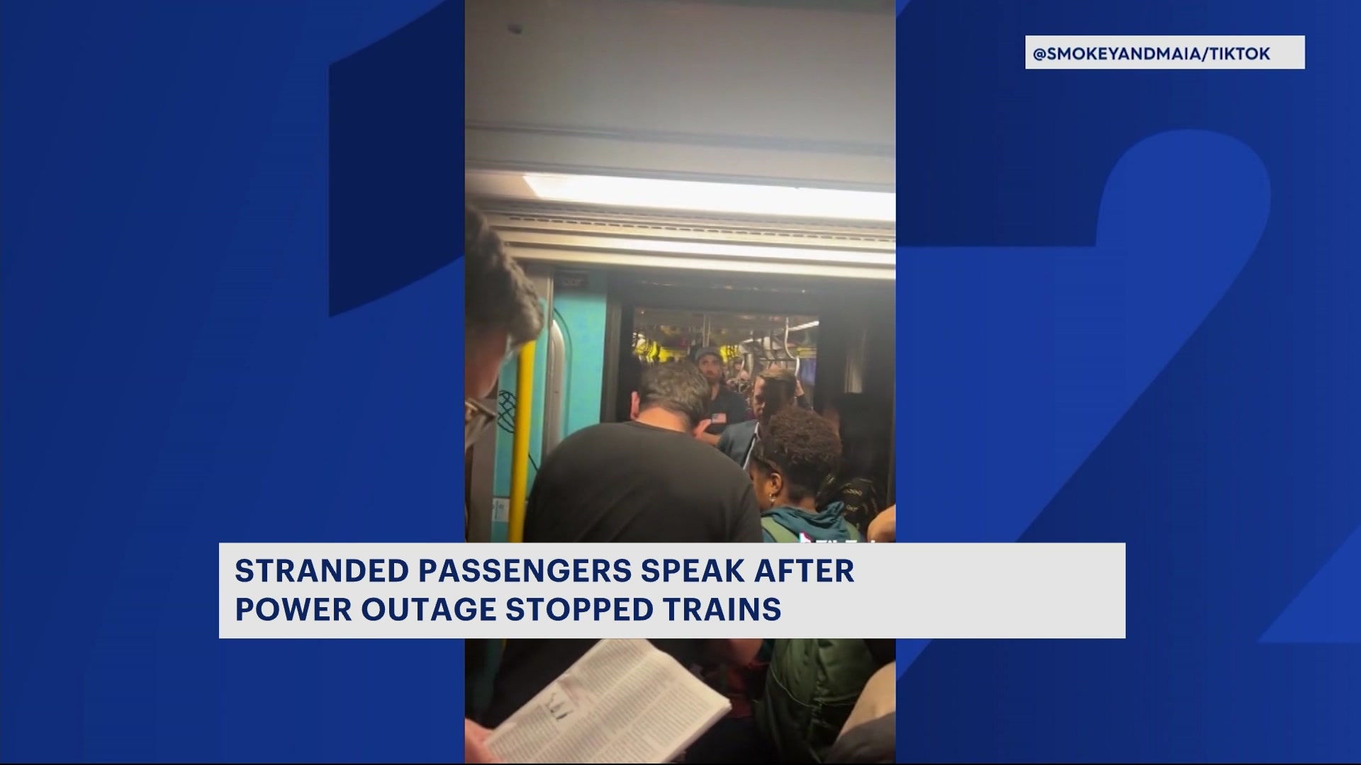 News 12 | New York | Subway riders frustrated after being stuck ...
