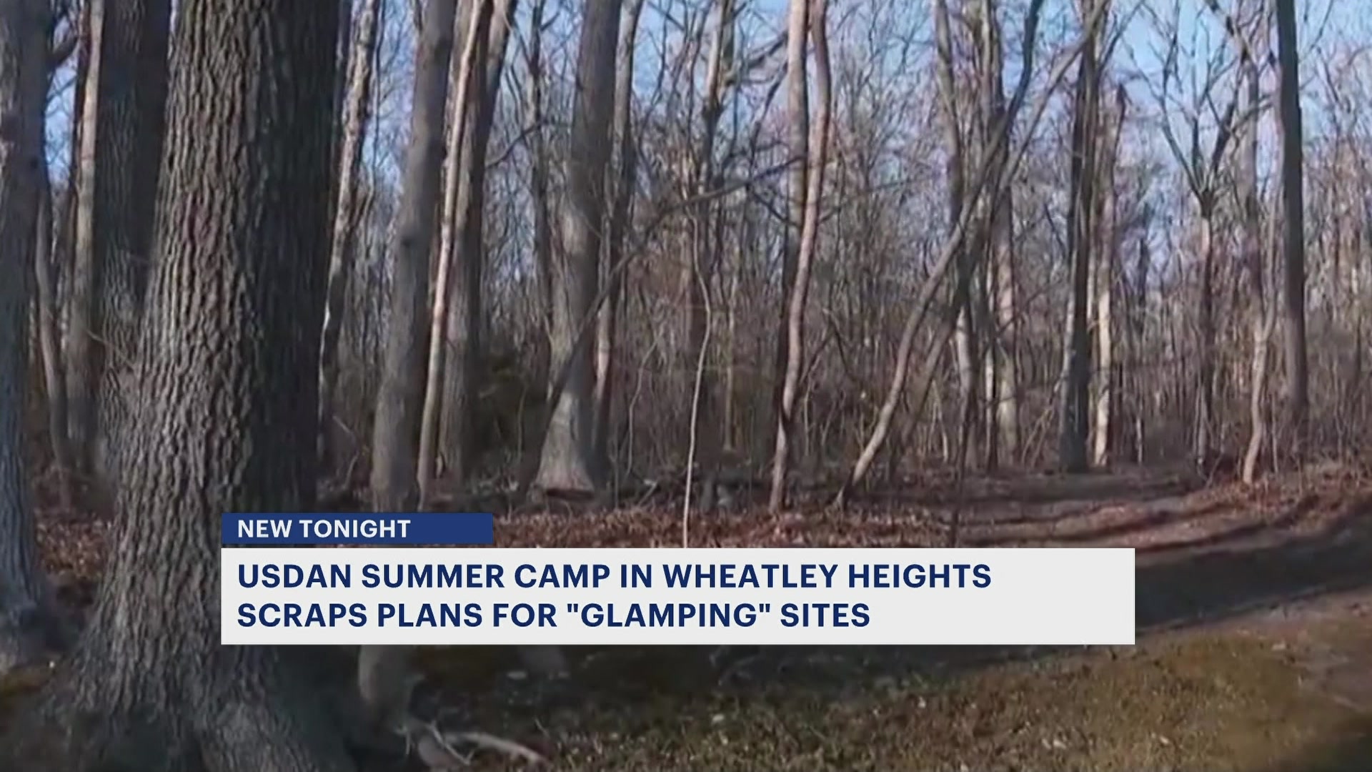 Usdan Summer Camp scraps plans for proposed glamping site