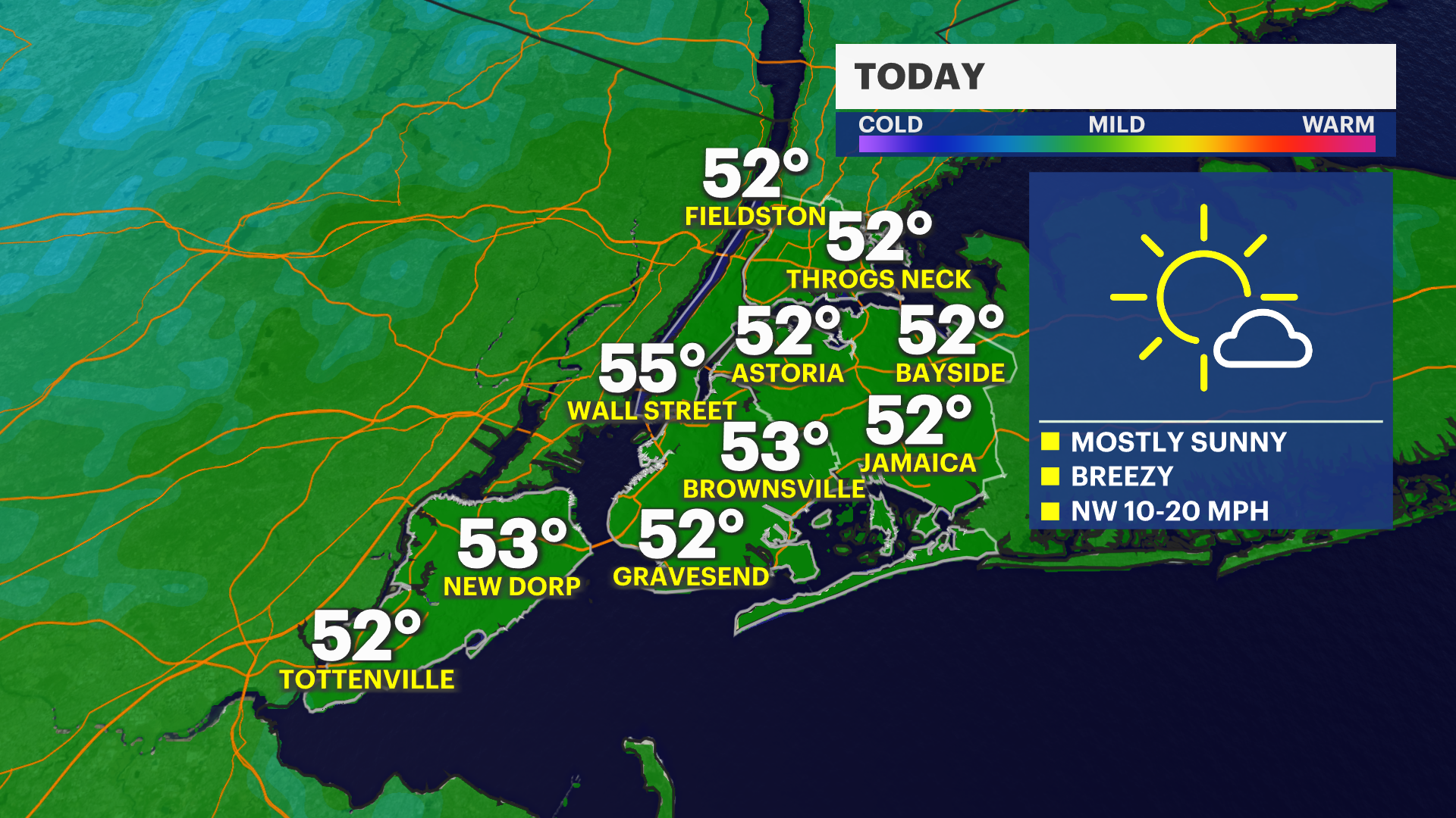 News 12 | The Bronx | Mostly sunny and breezy weather ahead for New ...