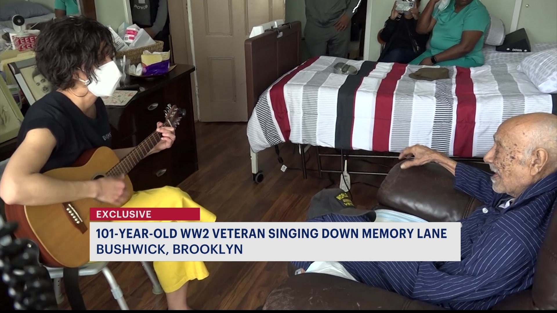 News 12 | Brooklyn | 101 Year Old Wwii Veteran And Brooklynite Sings ...