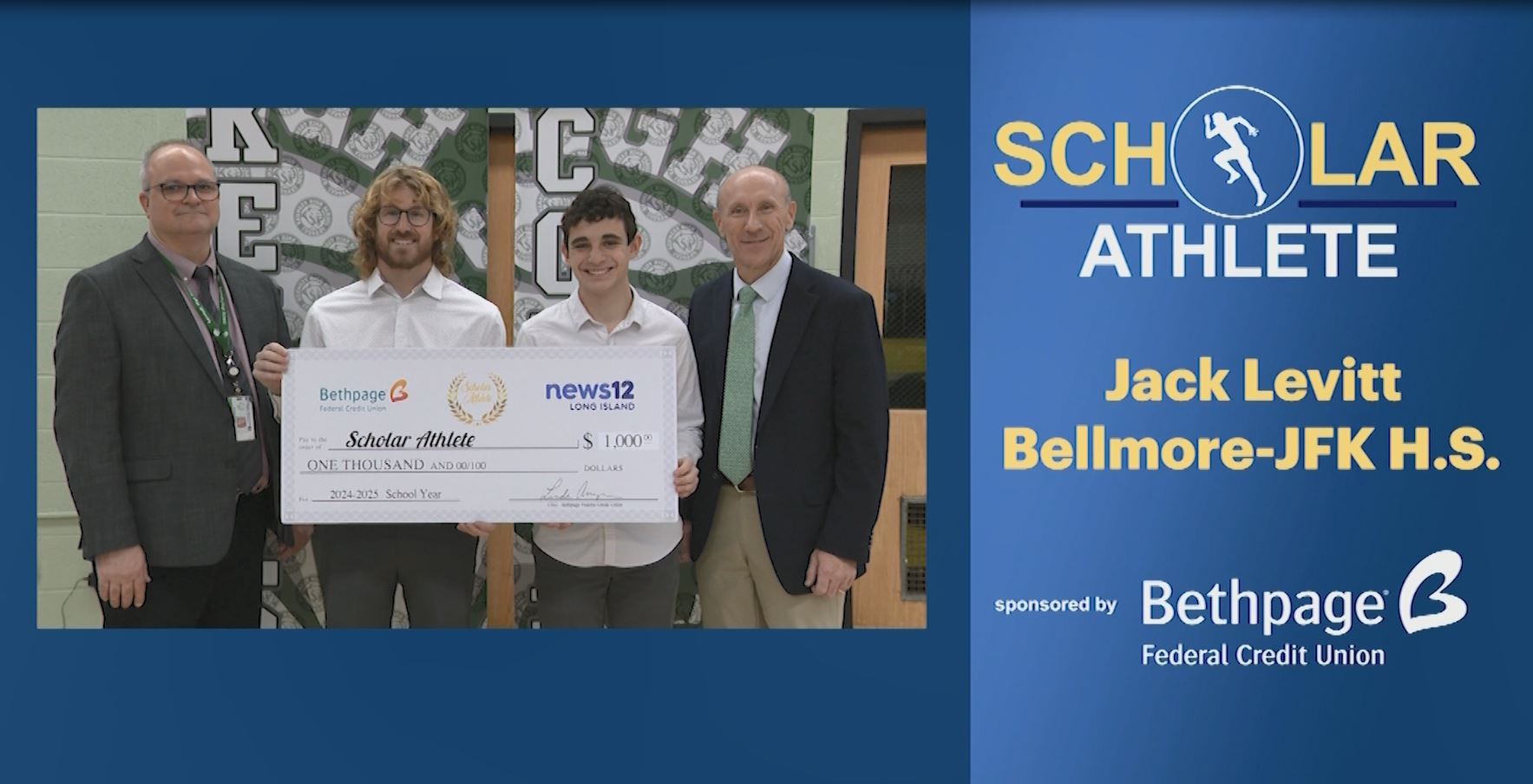 Scholar Athlete: Jack Levitt, Bellmore JFK High School