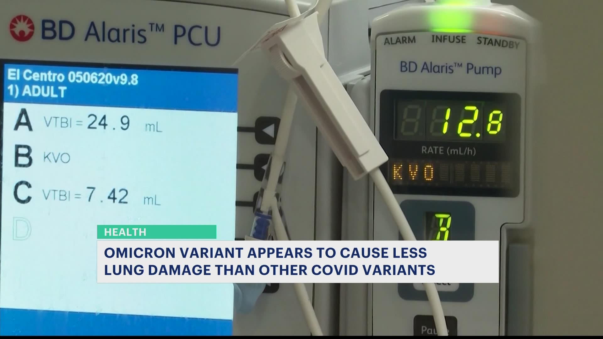 Early study shows Omicron causes less lung damage than other variants