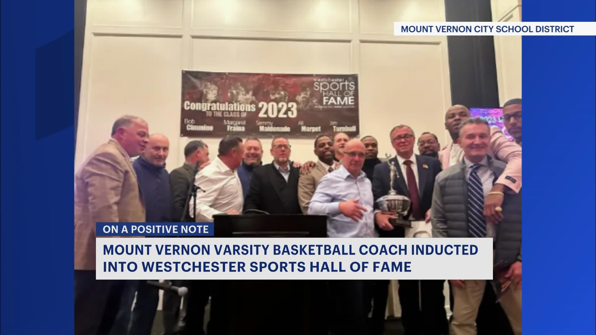 Mount Vernon coach inducted into hall of fame, cheerleaders headed to ...