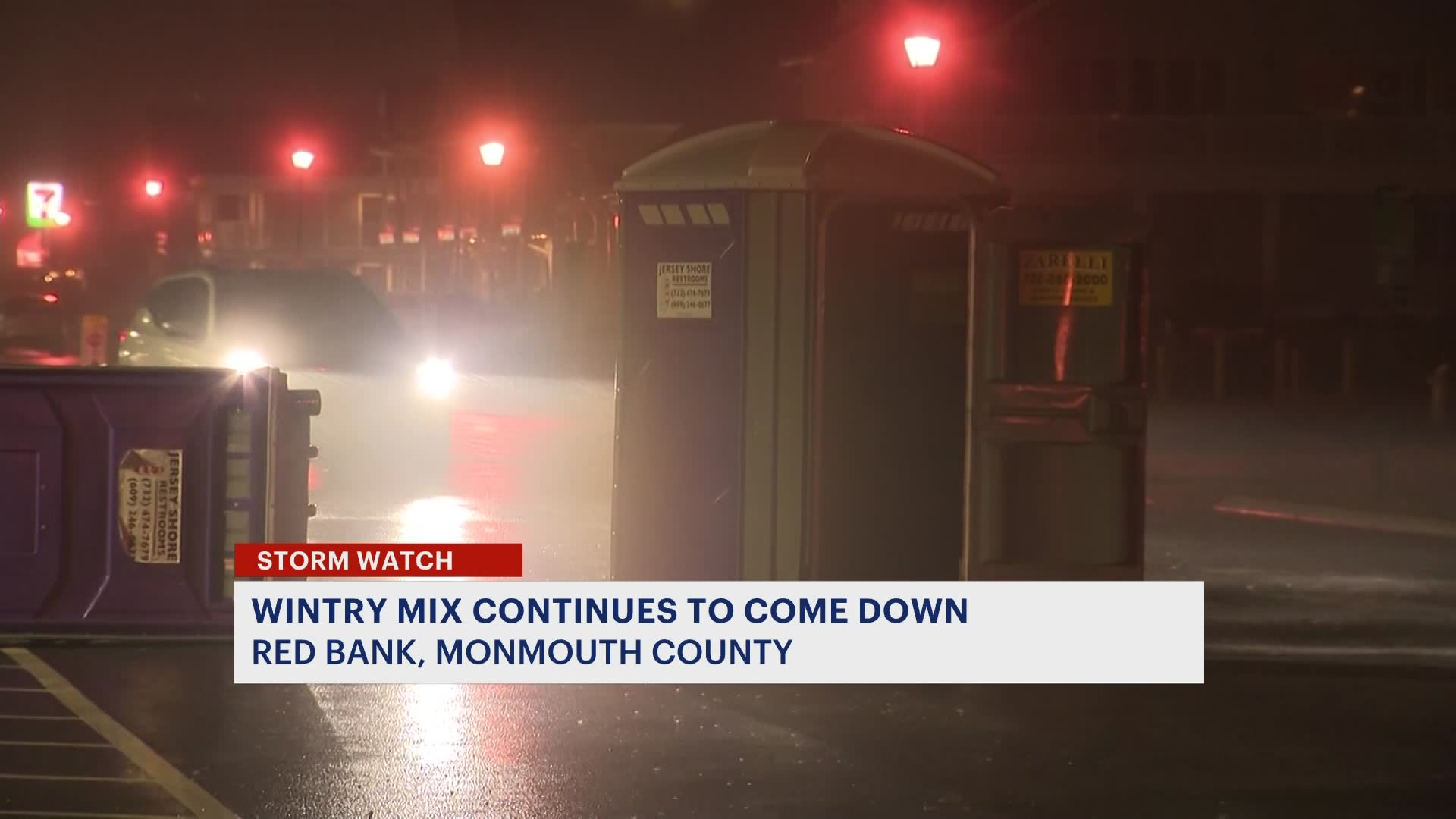 Tracking the storm: News 12’s Ali Reid checks on weather conditions at ...