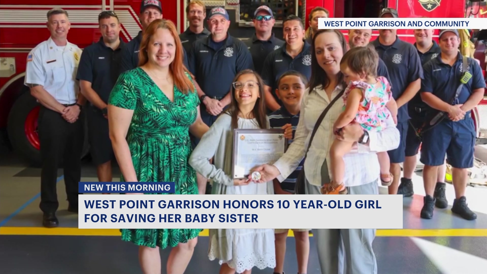 News 12 | Long Island | West Point Honors 10 Year Old Yonkers Girl For ...