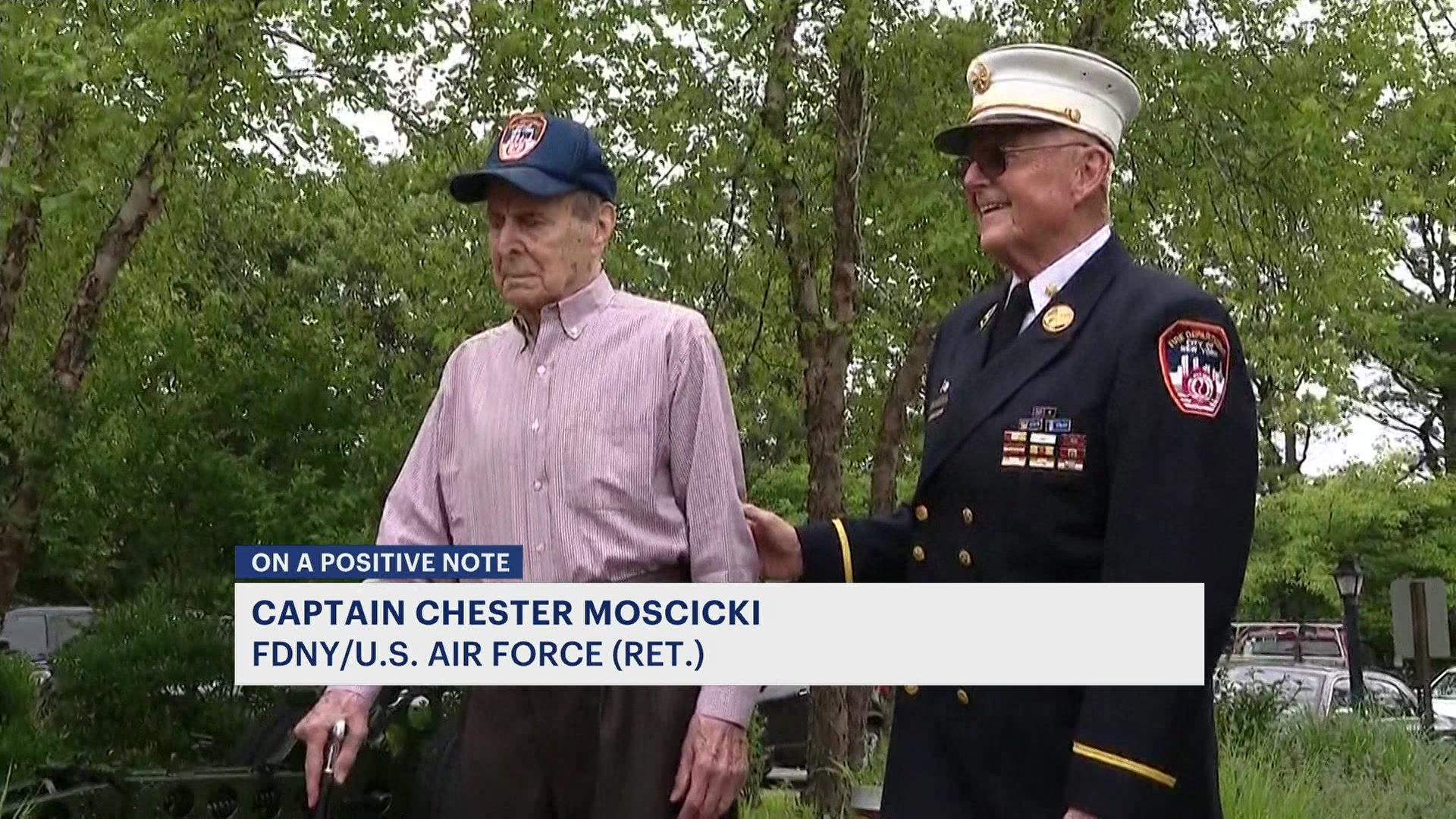 News 12 | Long Island | Long Islands Oldest Fdny Firefighter Receives ...