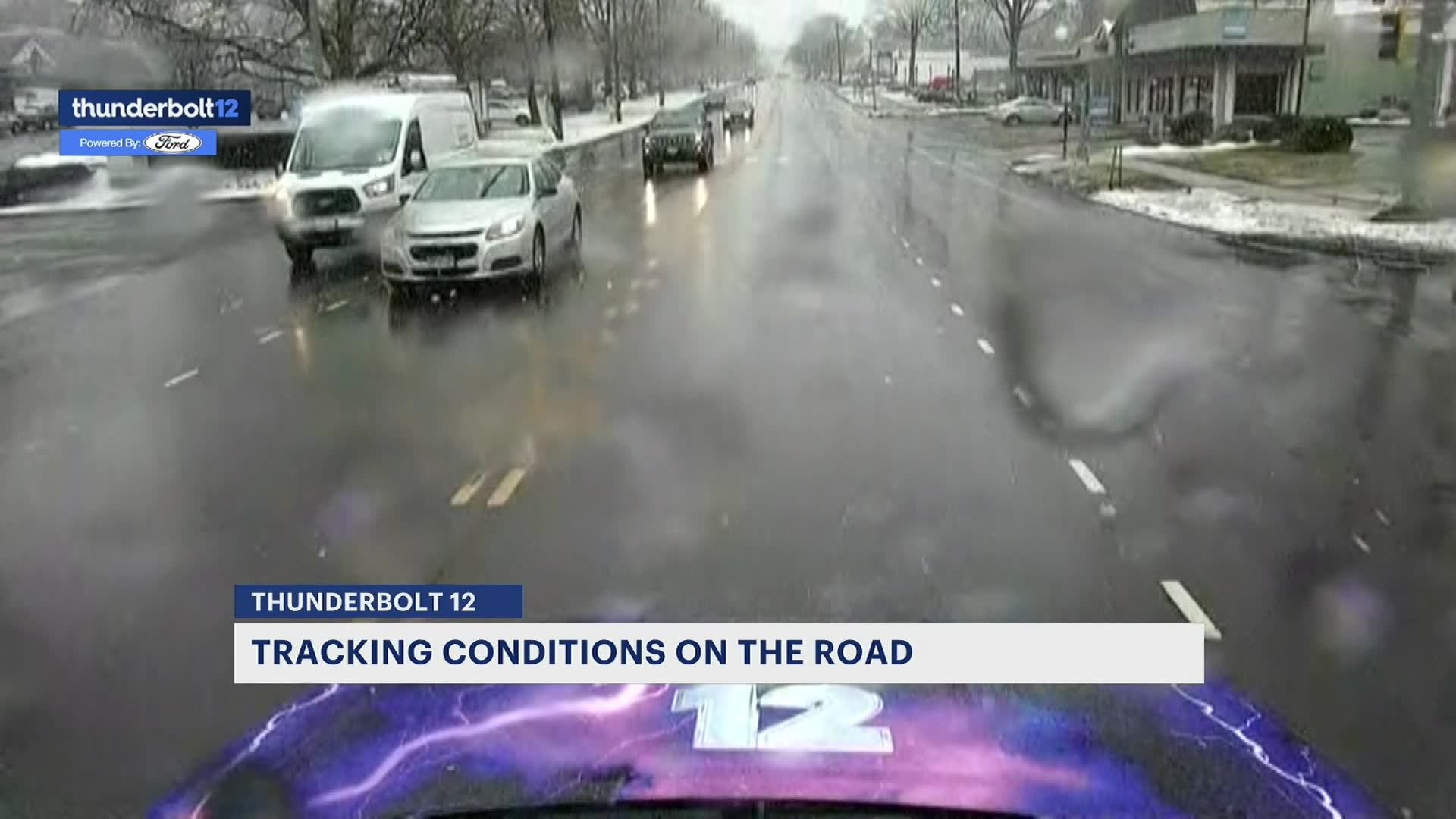 Thunderbolt 12 checks out road conditions around Connecticut