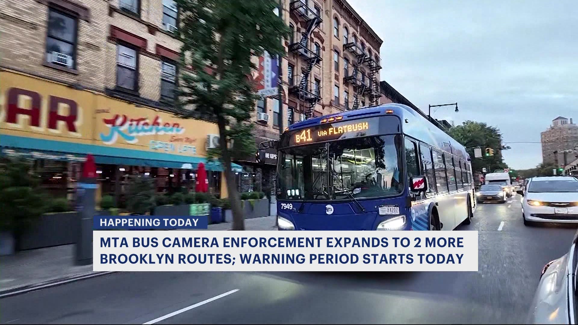MTA expands bus camera enforcement to 4 routes in The Bronx and Brooklyn