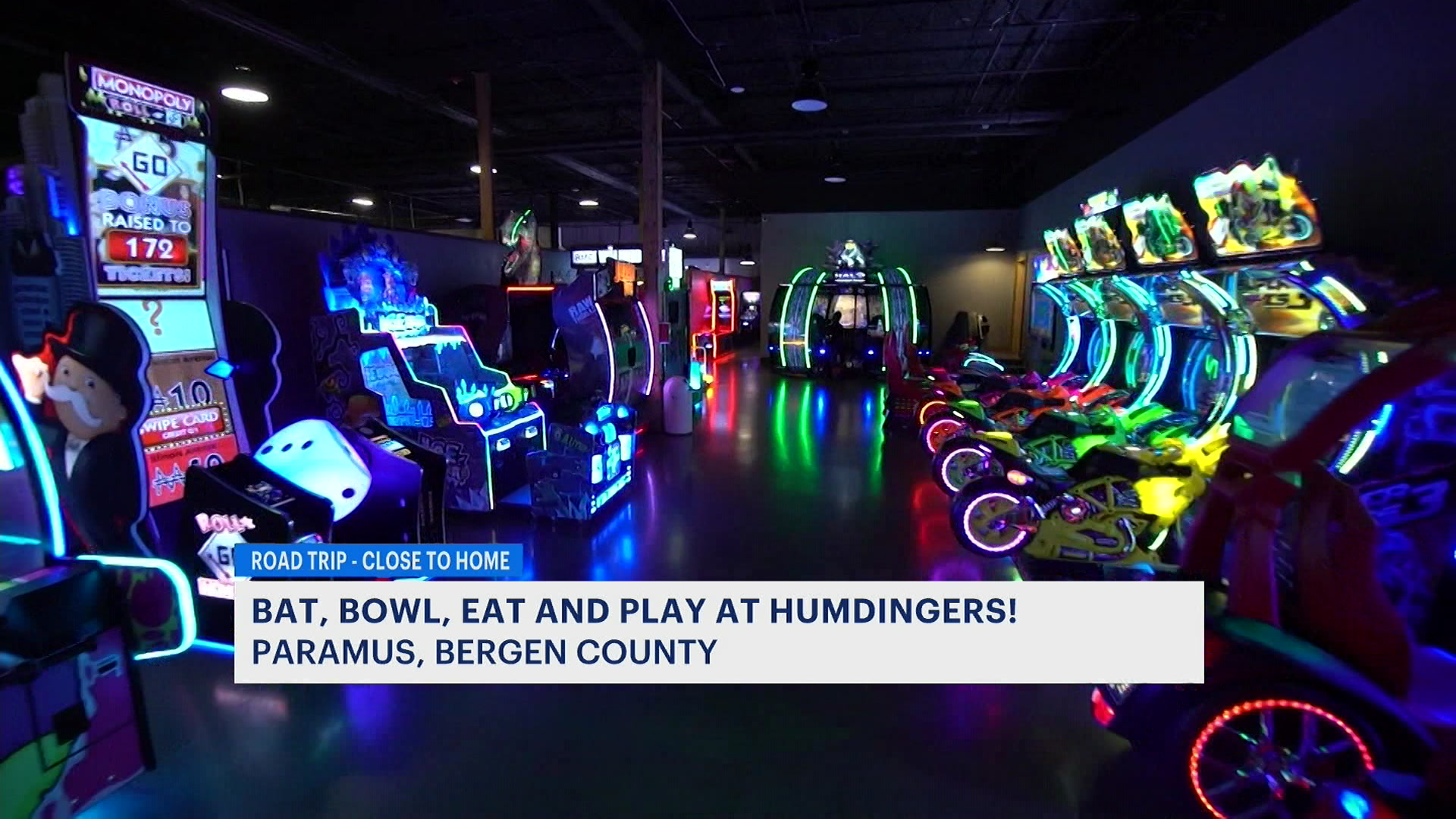 Bat, bowl, eat and play at Humdingers in Paramus